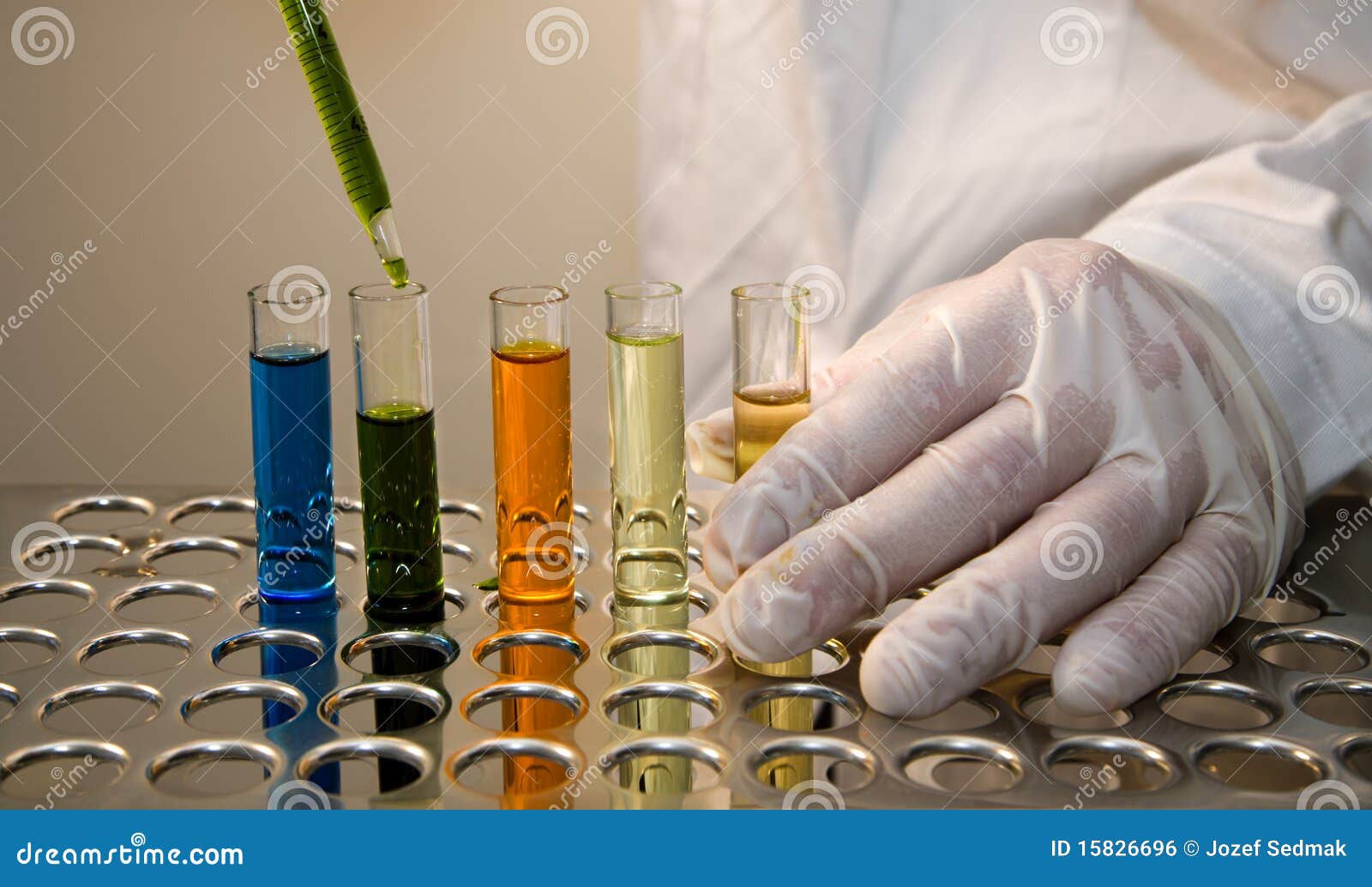 Hands by Work in Laboratory Stock Photo - Image of pipette, research ...