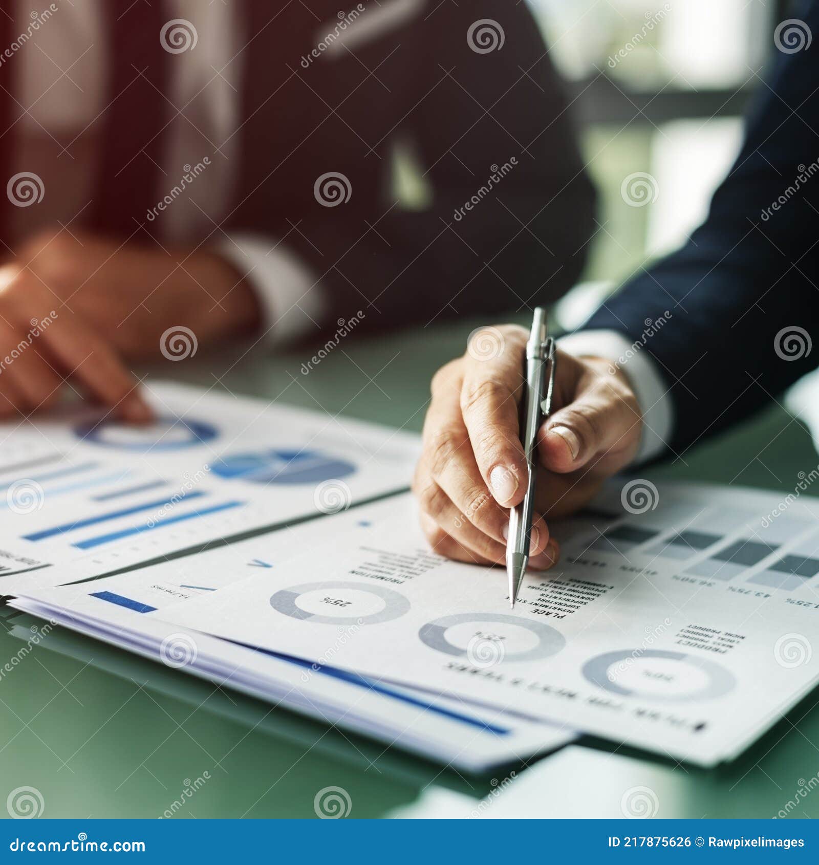 Hands Writing Business Documents Desk Concept Stock Photo - Image of ...