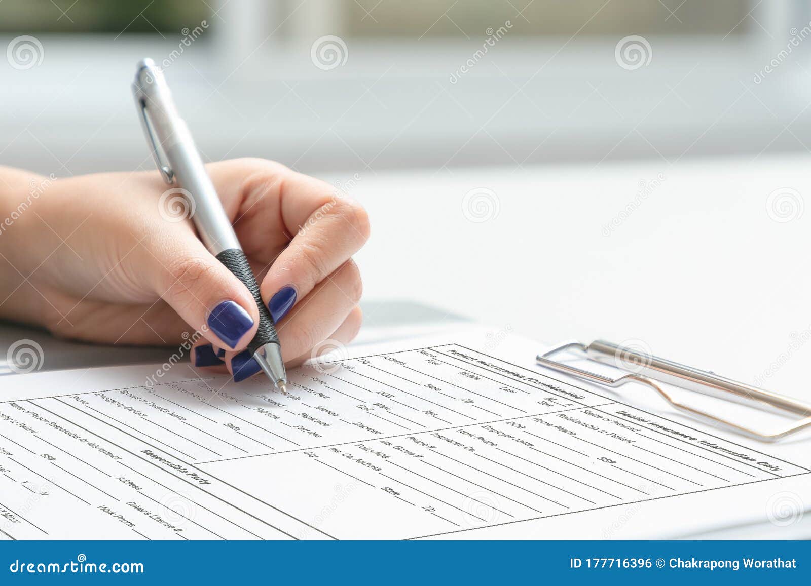 Hands Writing Check List and Marker Stock Photo - Image of choice ...