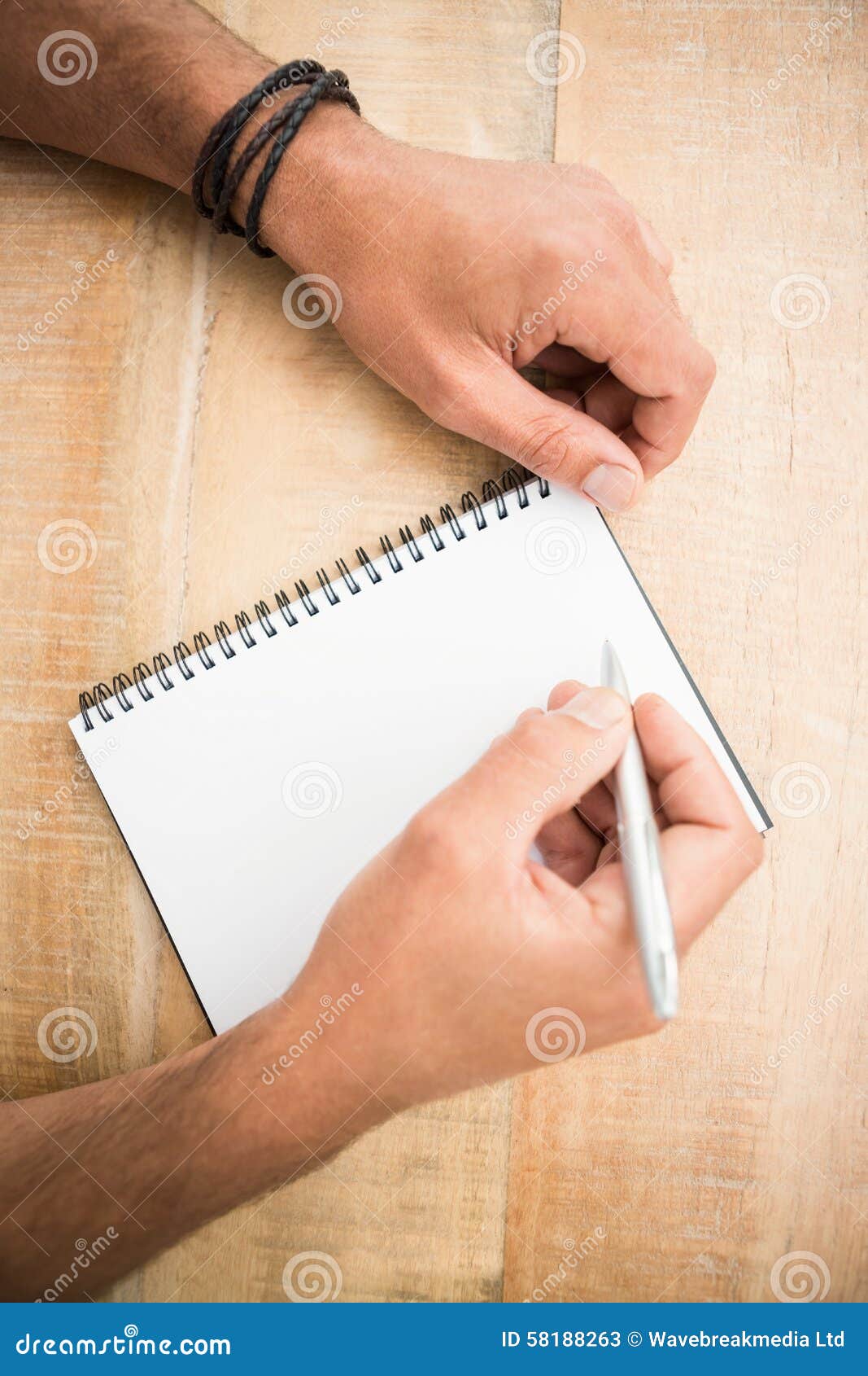 Hands writing on notepad stock image. Image of profession - 58188263