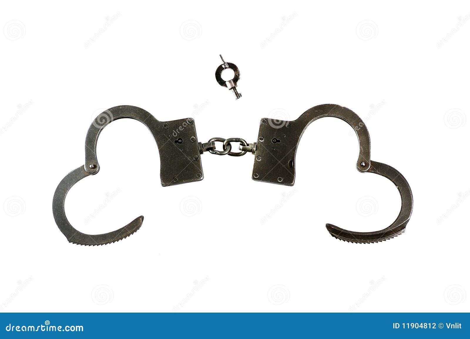 Handschellen stockfoto. Bild von kriminell, gerechtigkeit - 11904812