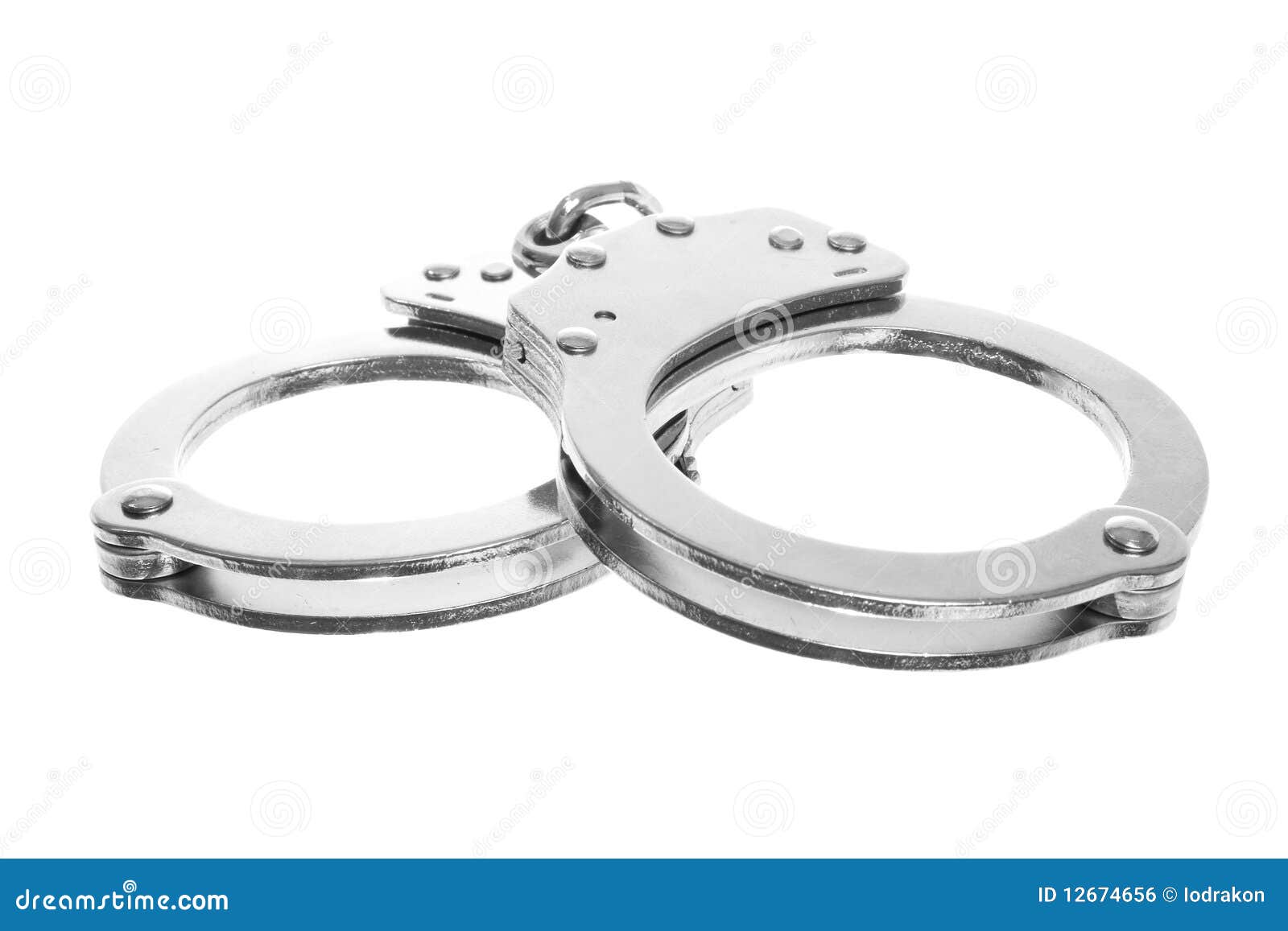 Handschellen stockfoto. Bild von hintergrund, manschette - 12674656