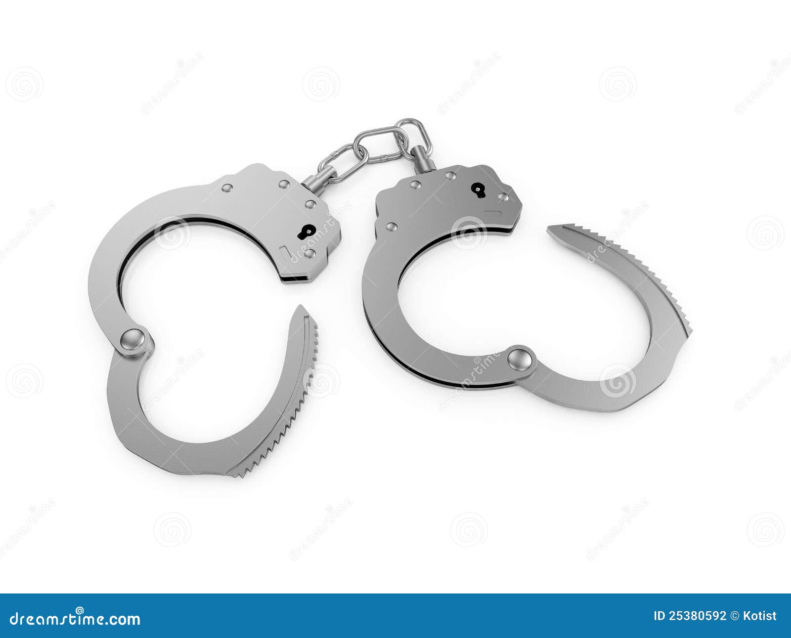 Handschellen stock abbildung. Illustration von berechtigung - 25380592