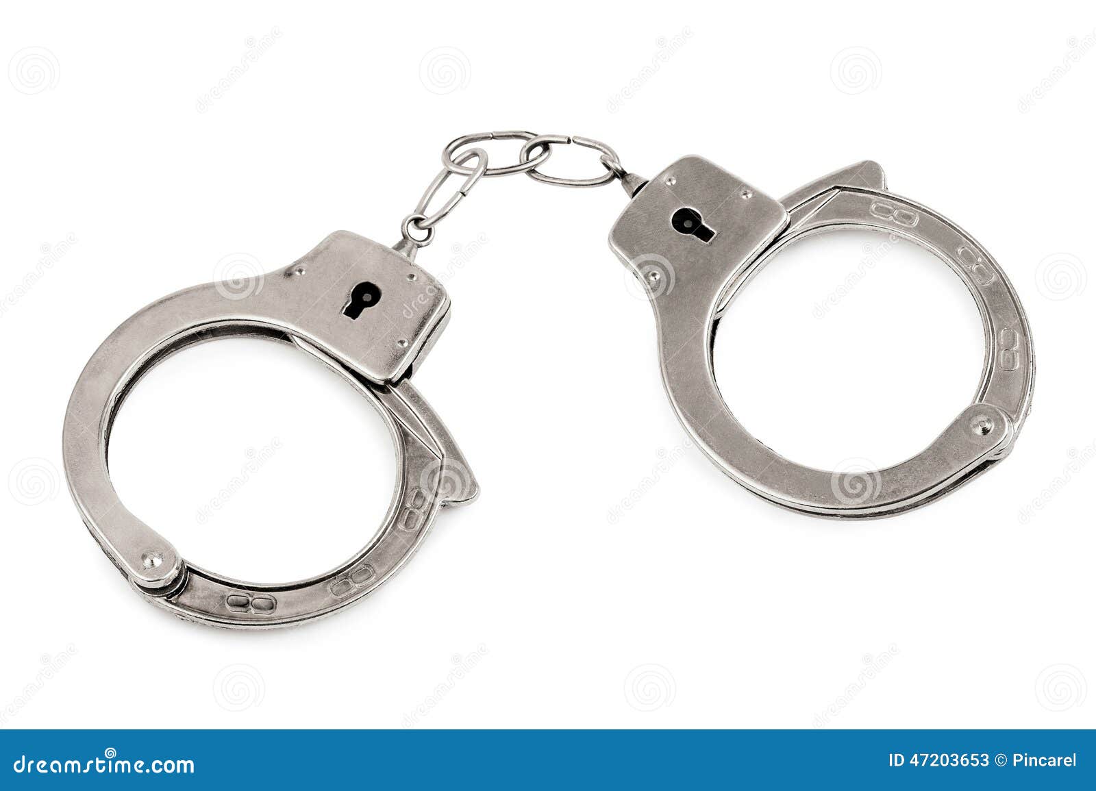 Handschellen stockbild. Bild von beschaffenheit, freiheit - 47203653