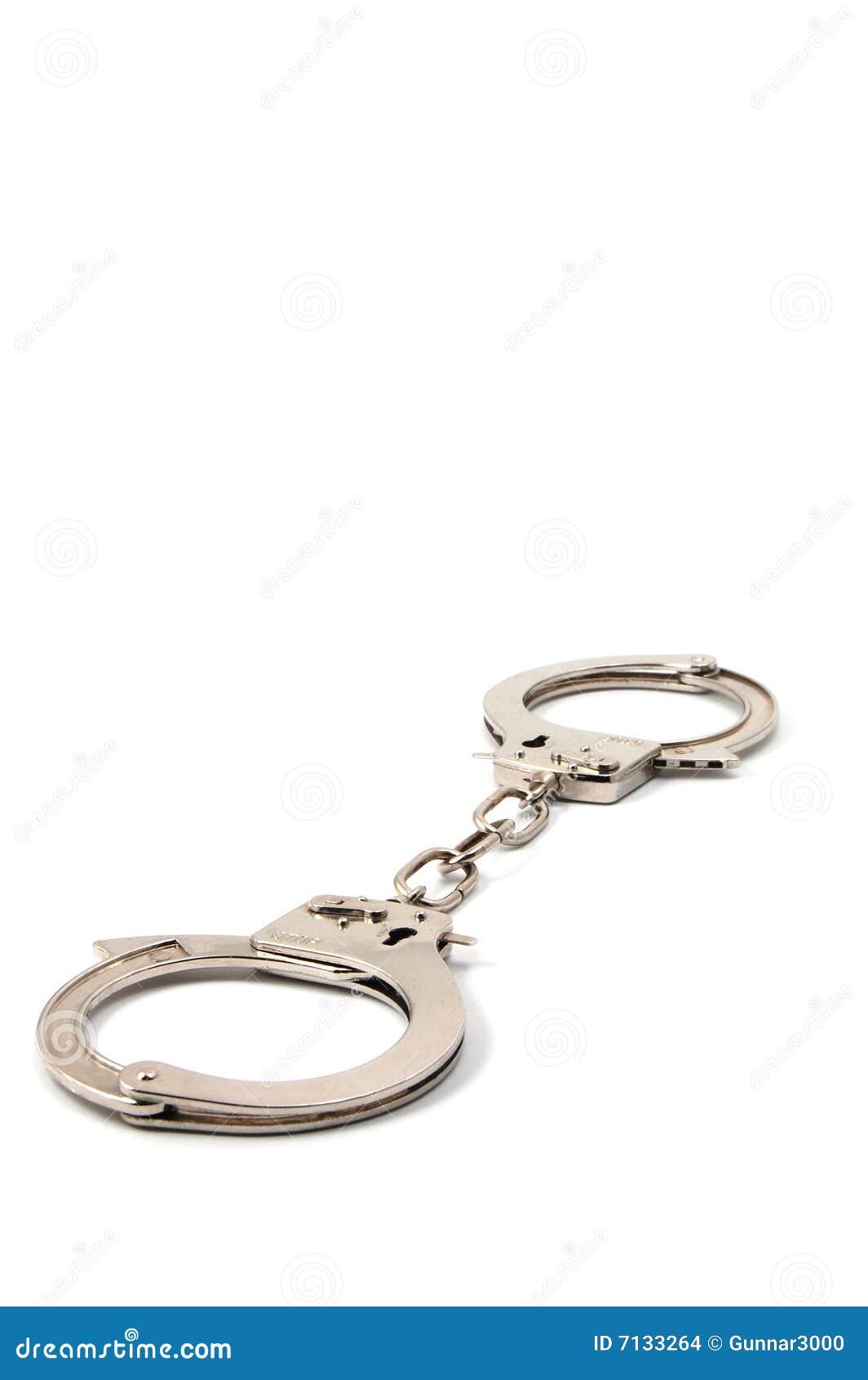 Handschellen stockfoto. Bild von manschette, handschellen - 7133264