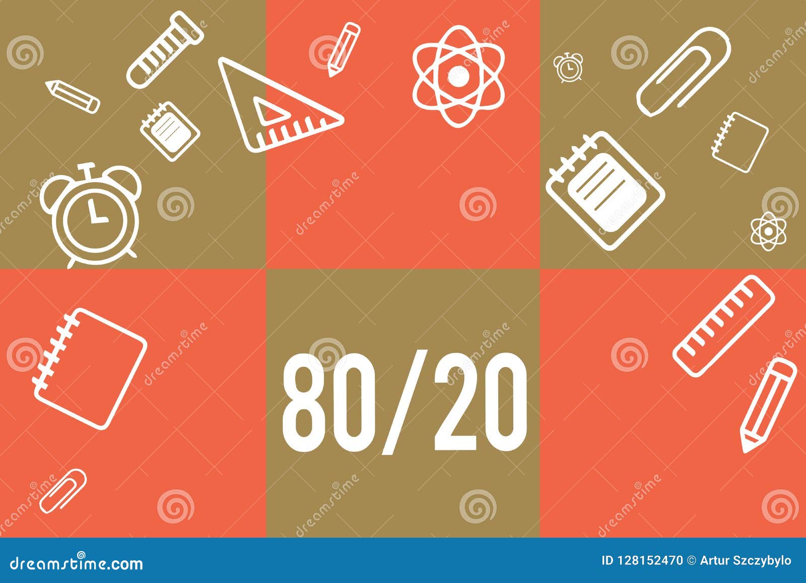 Handschriftstext, Der 80 20 Schreibt Konzept, Das Pareto-Prinzip Der ... Handschriftstext, Der 80 20 Schreibt Konzept, Das Pareto-Prinzip Der ...