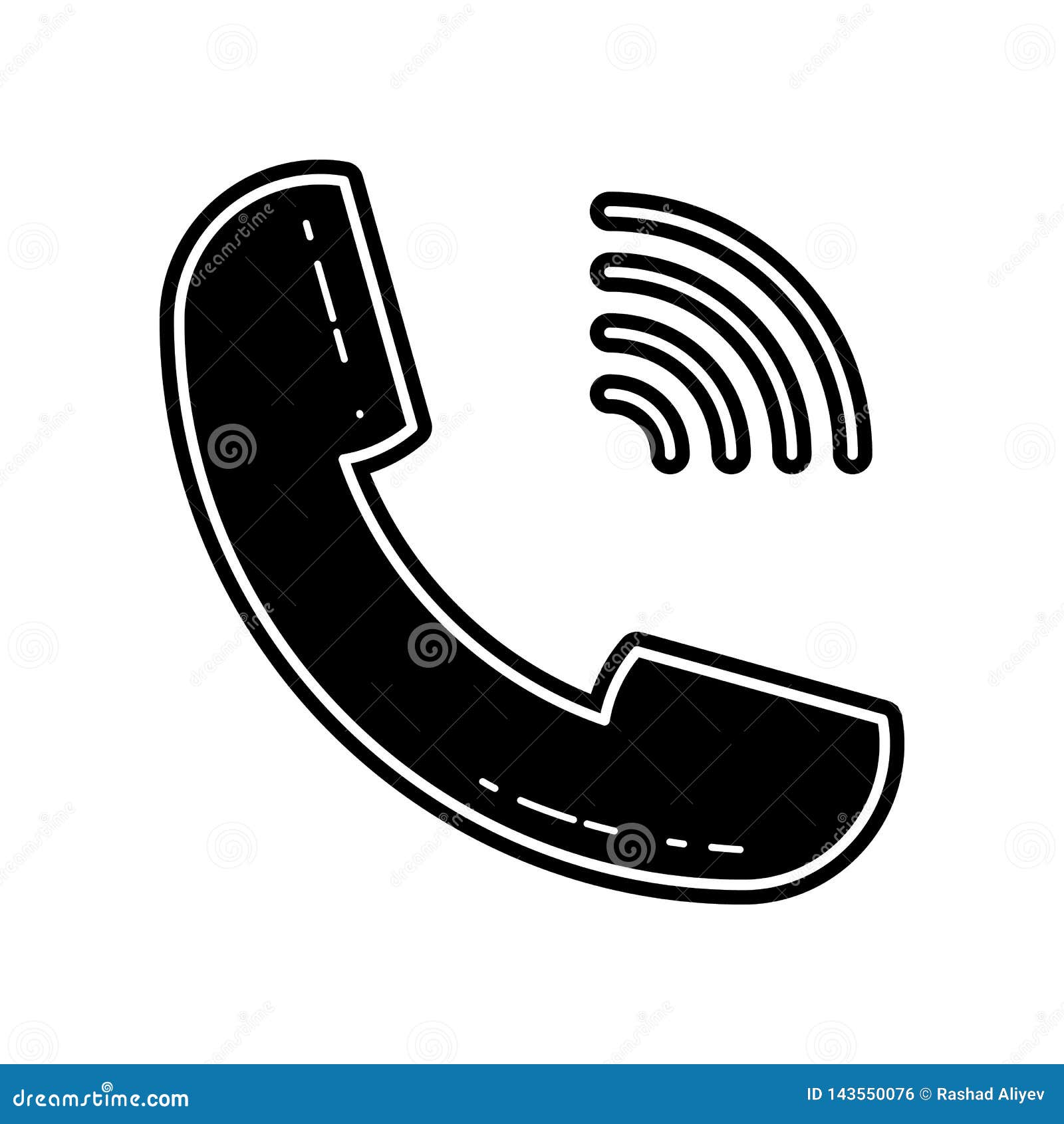Handset Icon. Element of Media Tool for Mobile Concept and Web Apps ...