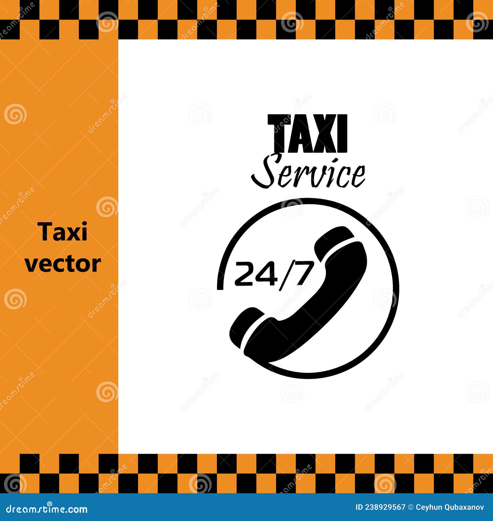 Handset Sign 24/7, Dispatcher Answering the Call, Icon Vector Stock ...