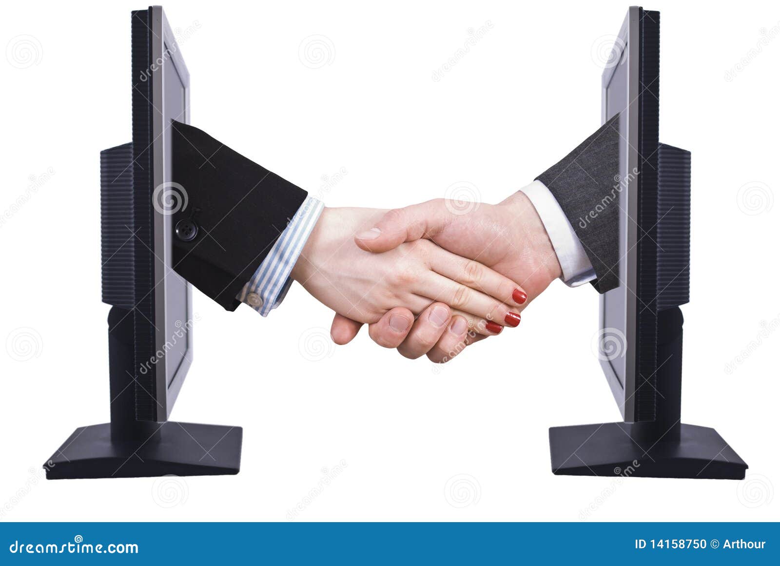 Handshake stock photo. Image of partnership, background - 14158750