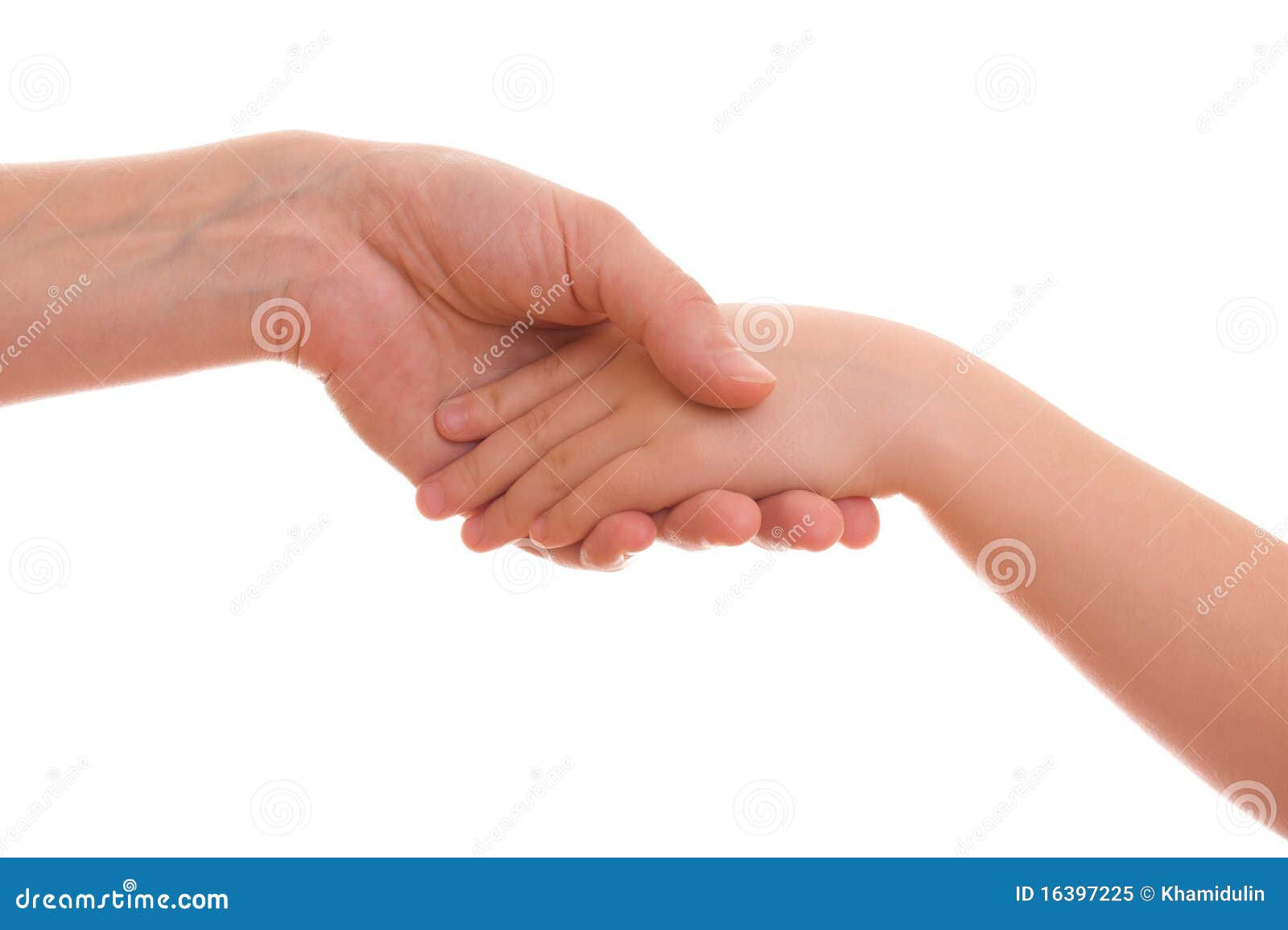 Handshake. stock image. Image of assistance, care, baby - 16397225