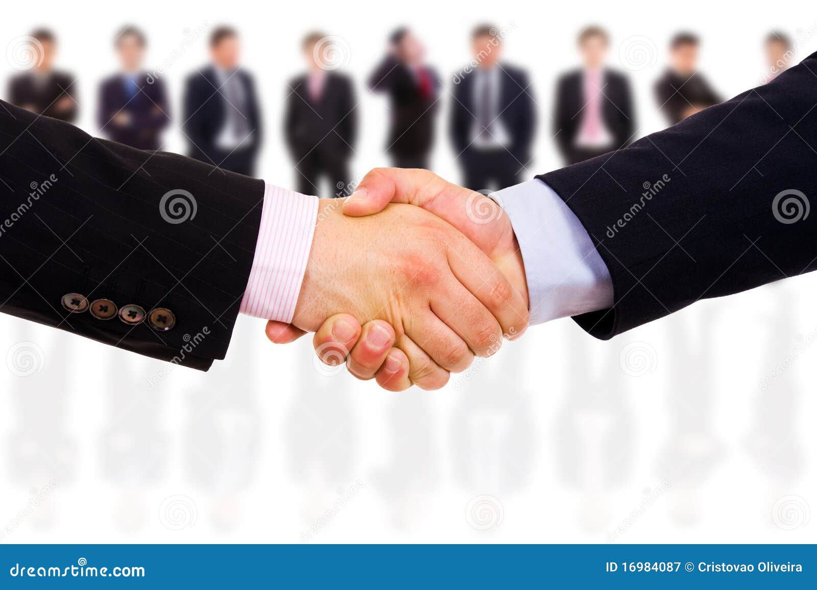 Handshake stock image. Image of meeting, business, partnership - 16984087
