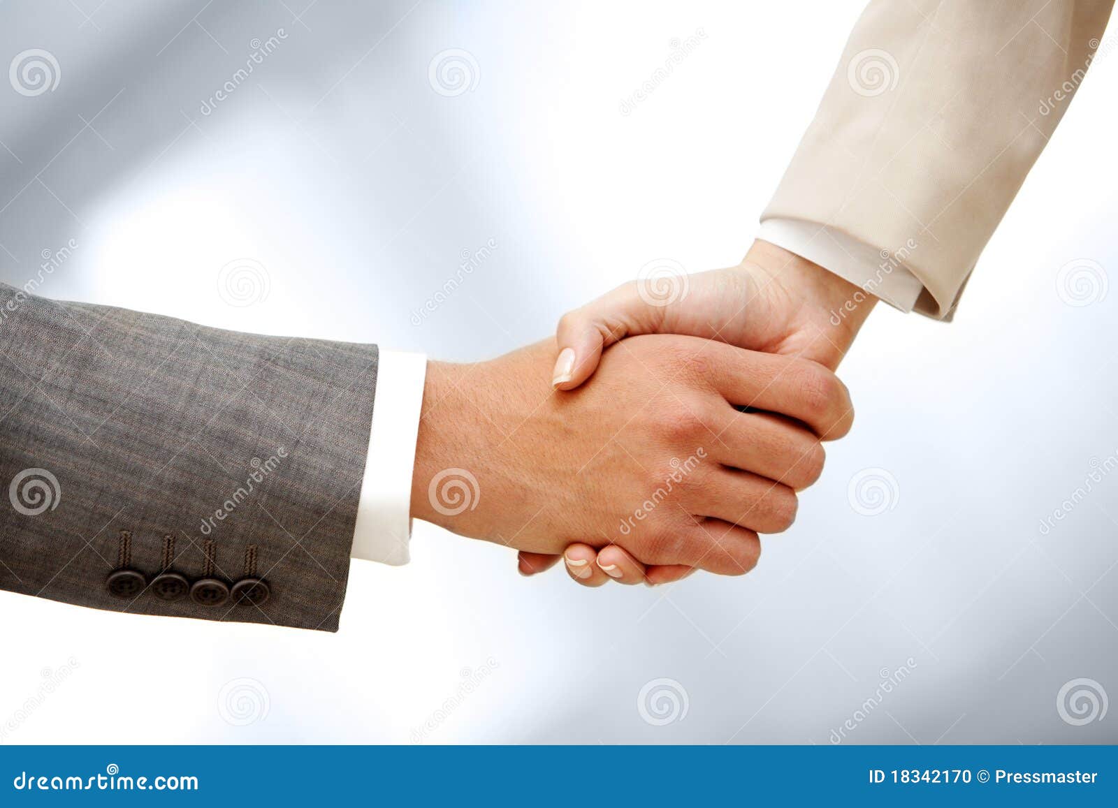 Handshake stock photo. Image of gesture, formal, handshaking - 18342170