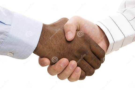 Handshake stock photo. Image of strength, caucasian, indian - 258412