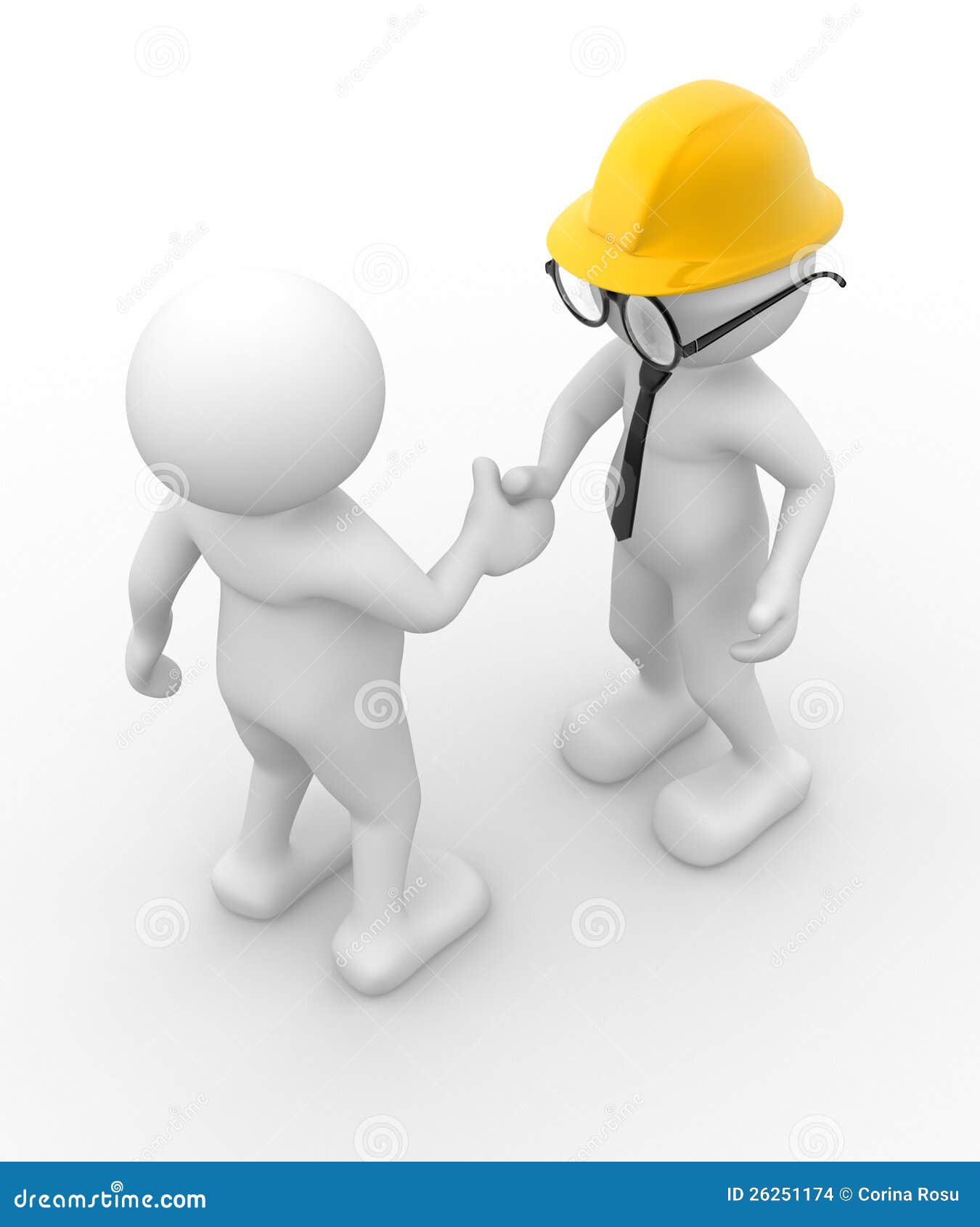 Handshake. stock illustration. Illustration of develop - 26251174