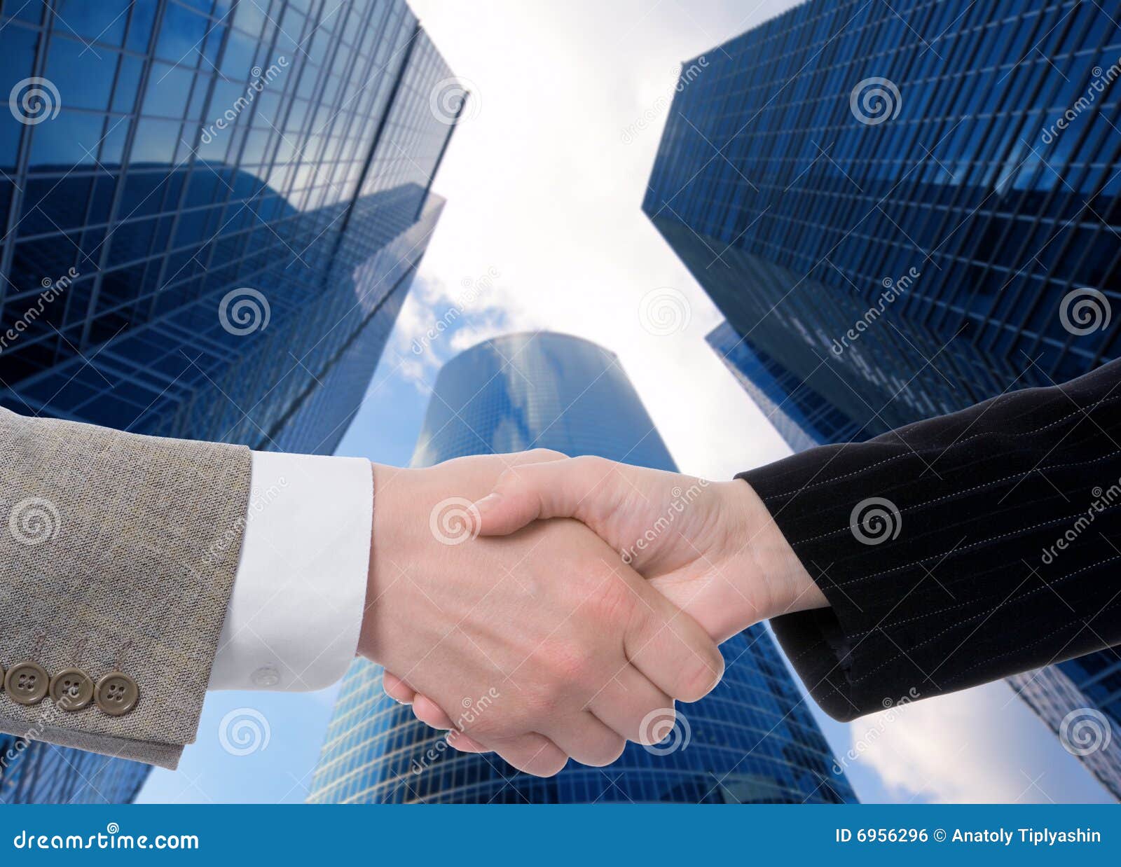 Handshake stock photo. Image of career, modern, formal - 6956296