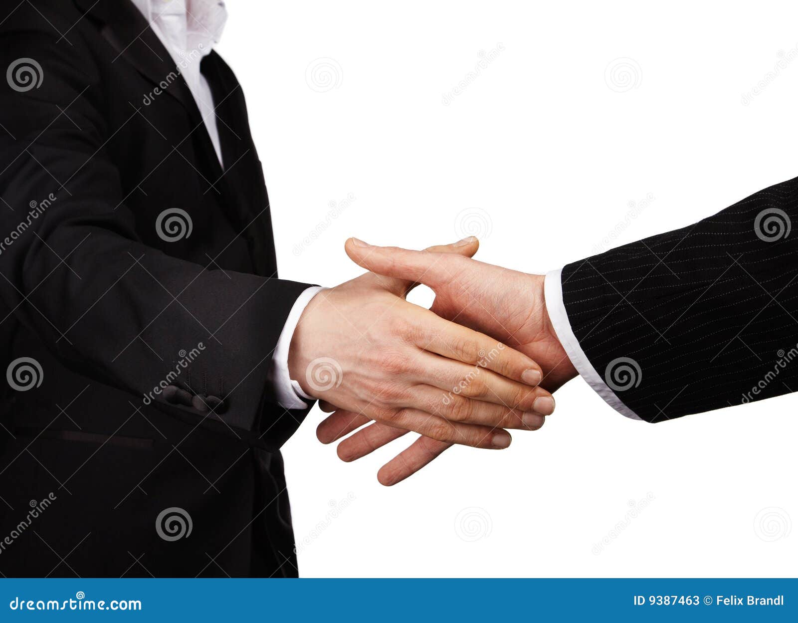 Handshake stock image. Image of isolated, office, partnership - 9387463