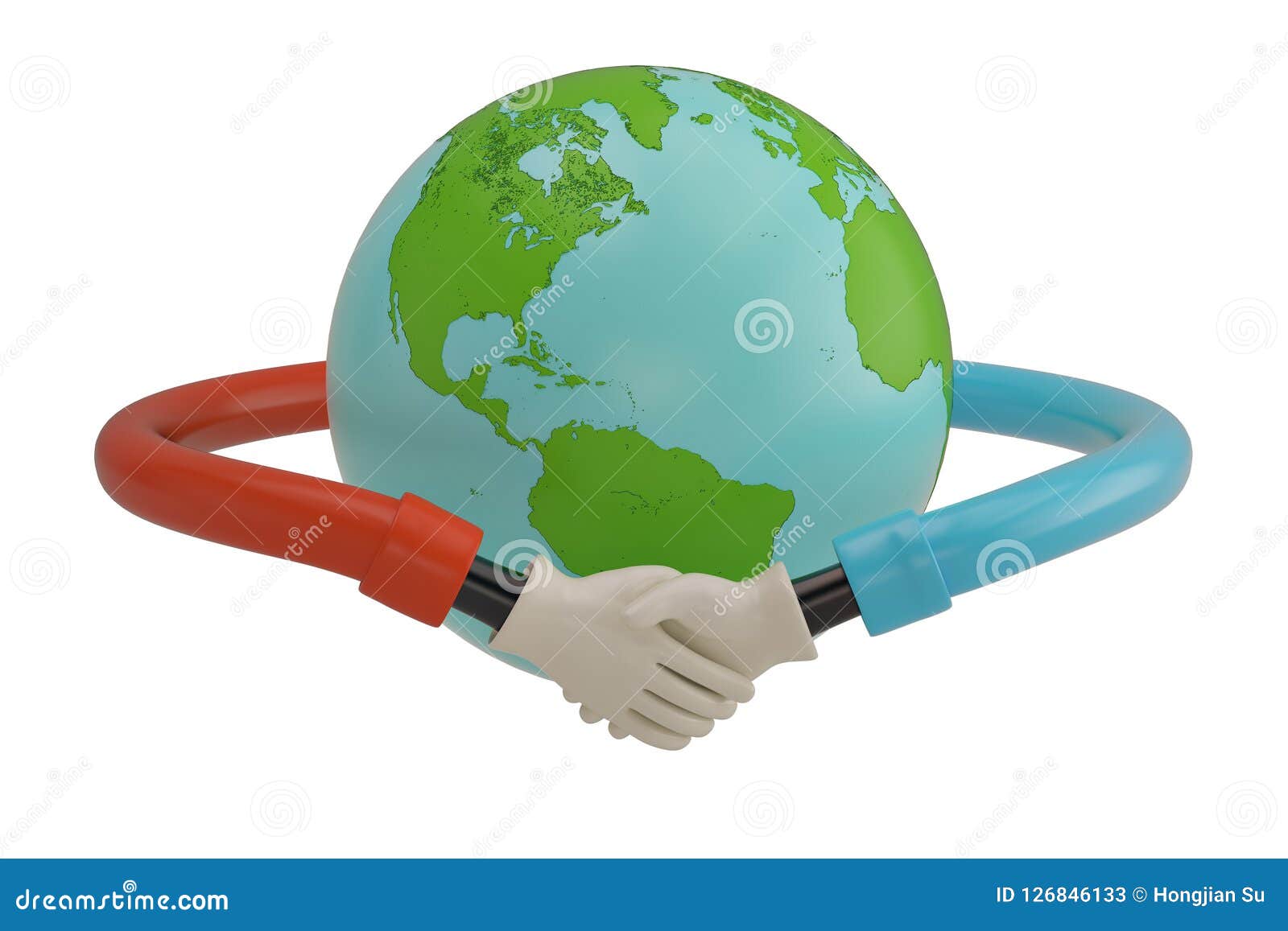 Handshake Around Thank You On White Background. 3D Illustration ... Handshake Around Thank You On White Background. 3D Illustration ...
