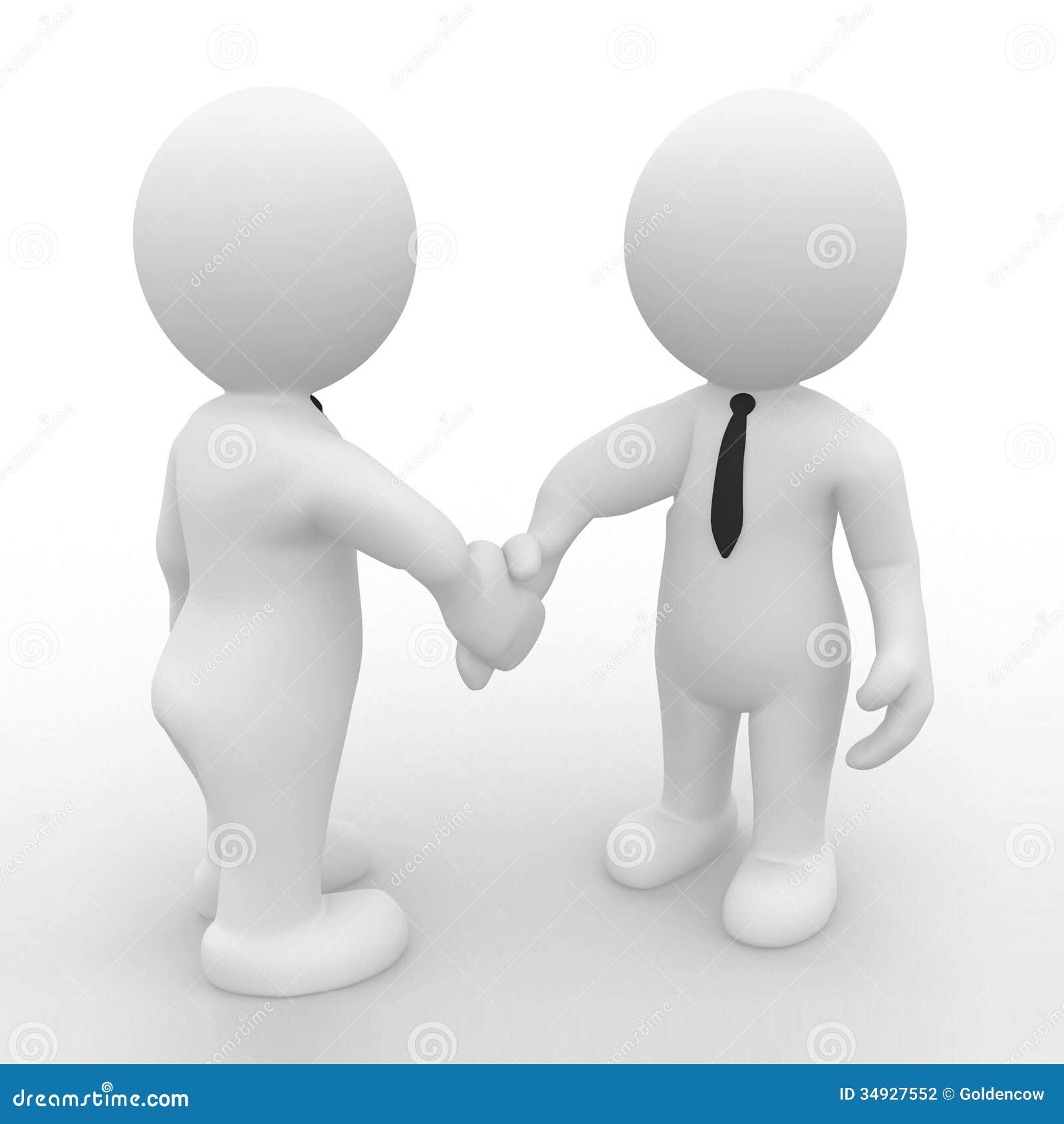 Handshake in business stock illustration. Illustration of abstract ...