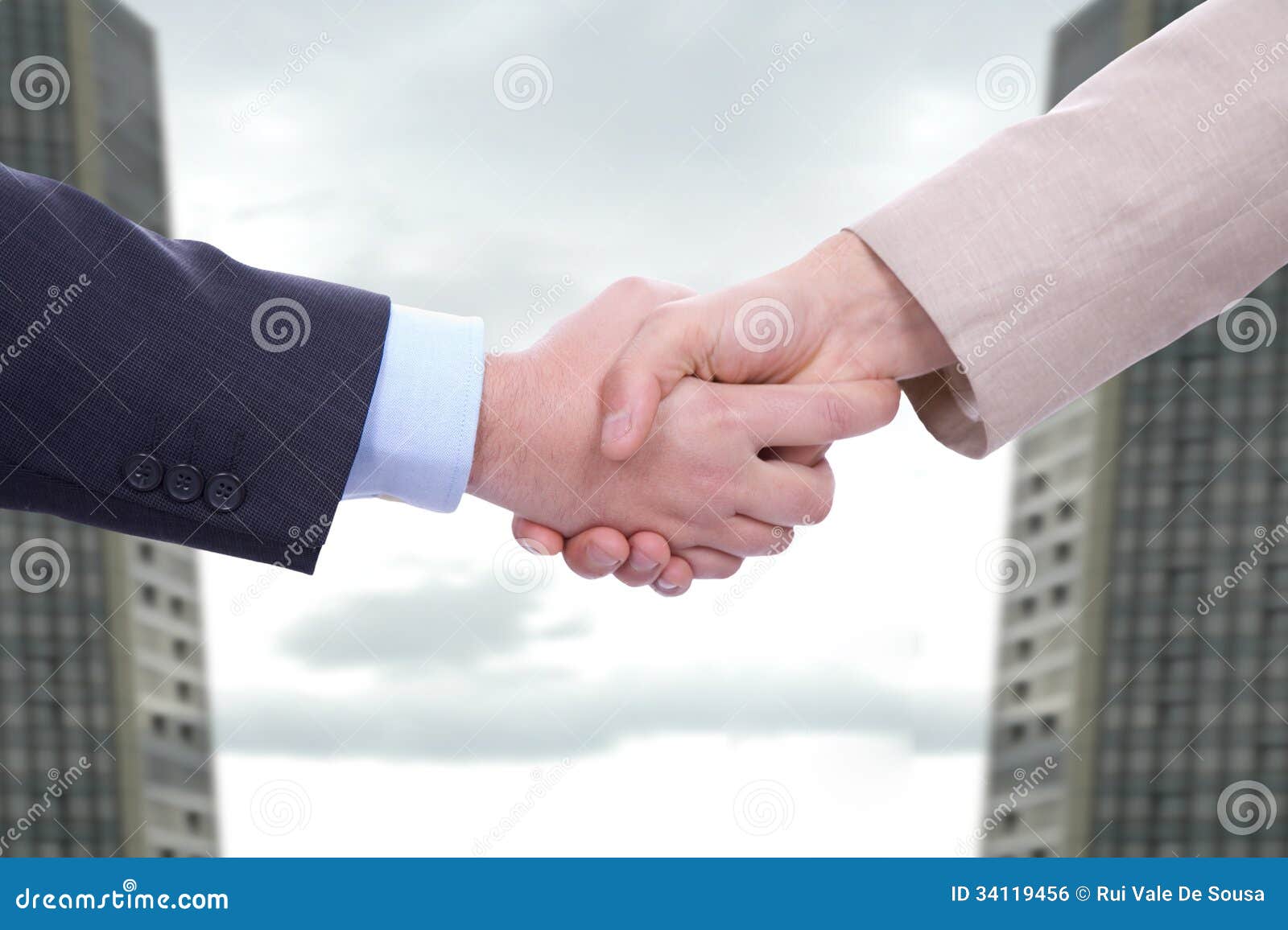 Handshake stock photo. Image of male, friendship, contract - 34119456
