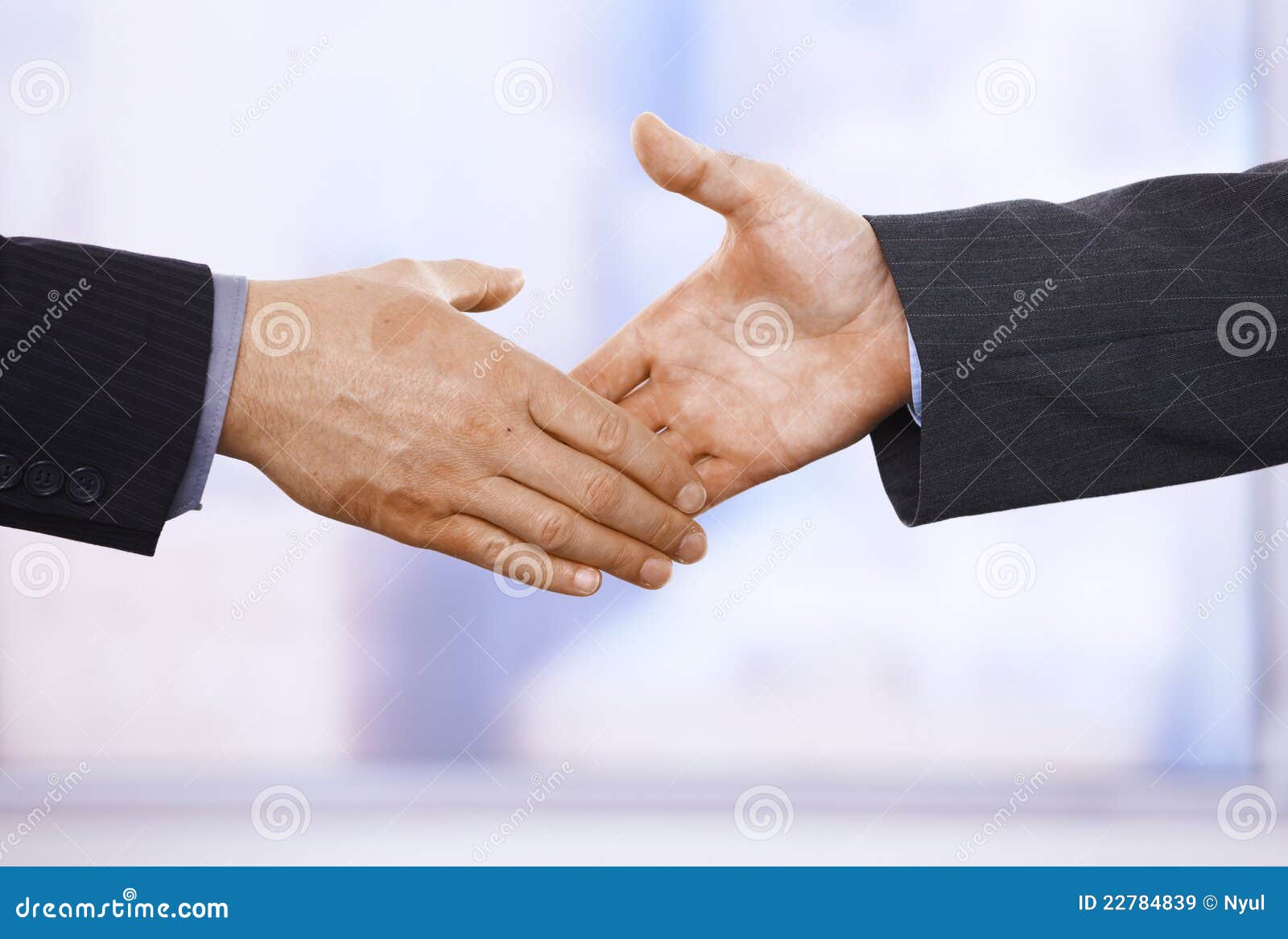 Handshake in closeup stock image. Image of closeup, congratulation ...