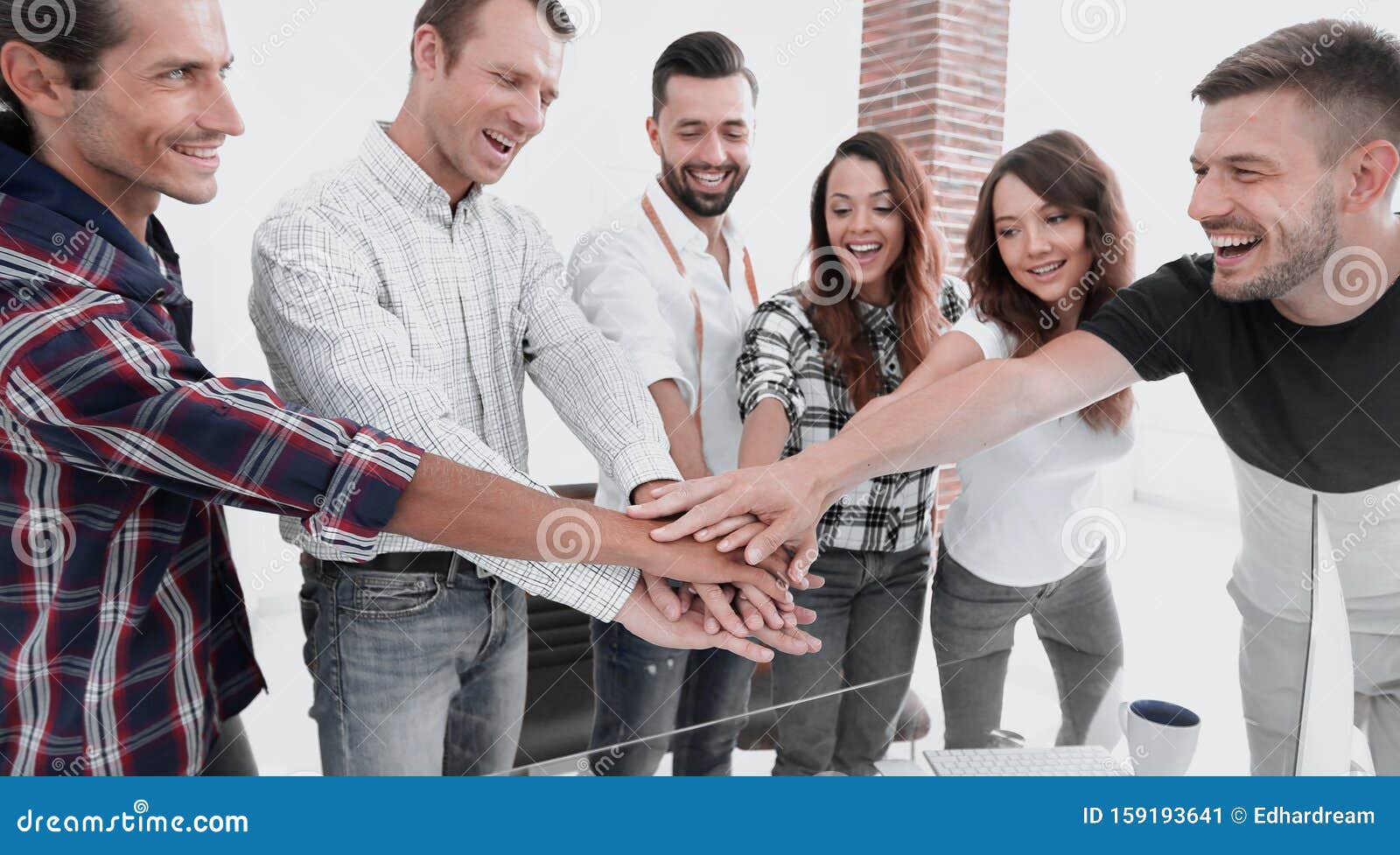 Handshake Colleagues in Creative Studio Stock Image - Image of classy ...