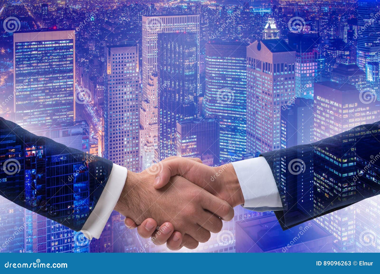 The Handshake Concept - Business Metaphor Illustration Stock Image ...