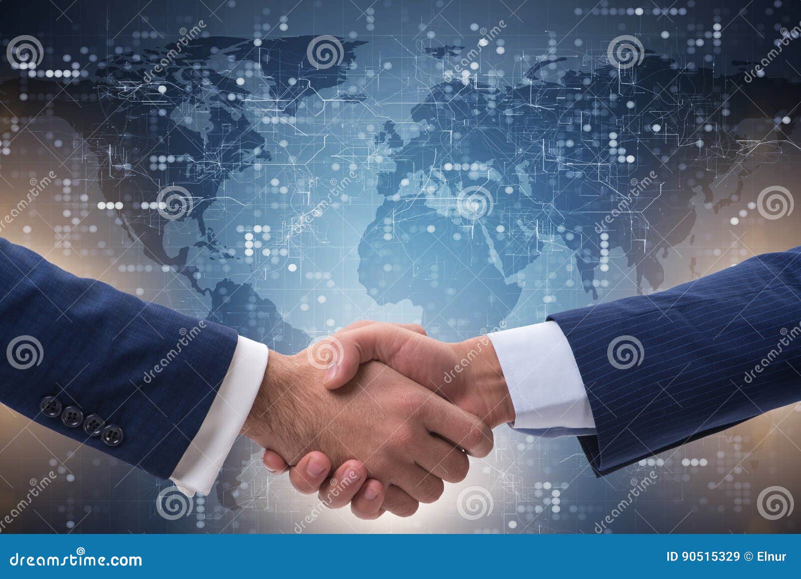 The Handshake Concept - Business Metaphor Illustration Stock Image ...
