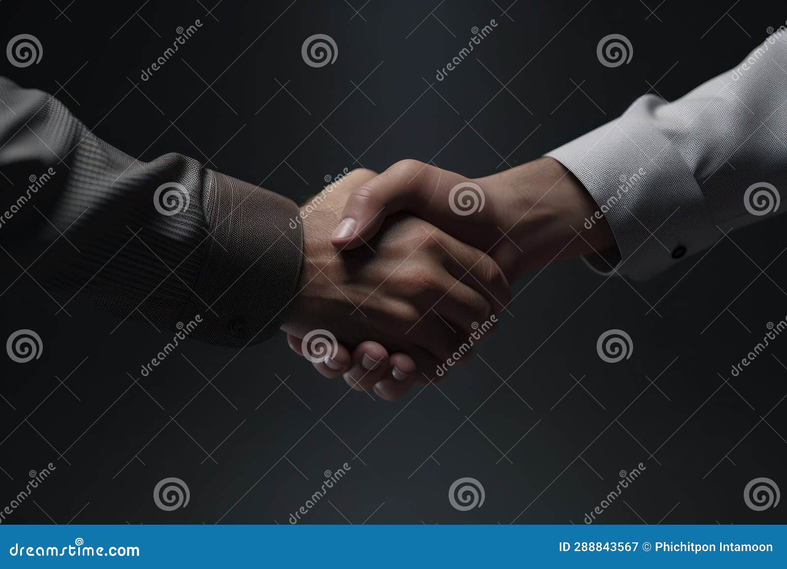 Handshake and Congratulating Greetings and Their Successful .AI ...