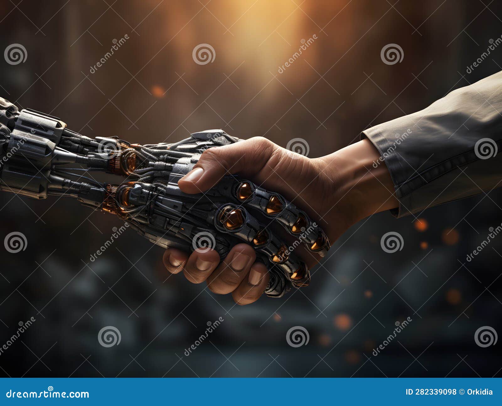 Handshake between a Cyber Hand Hand a Human Hand - Technologies and ...