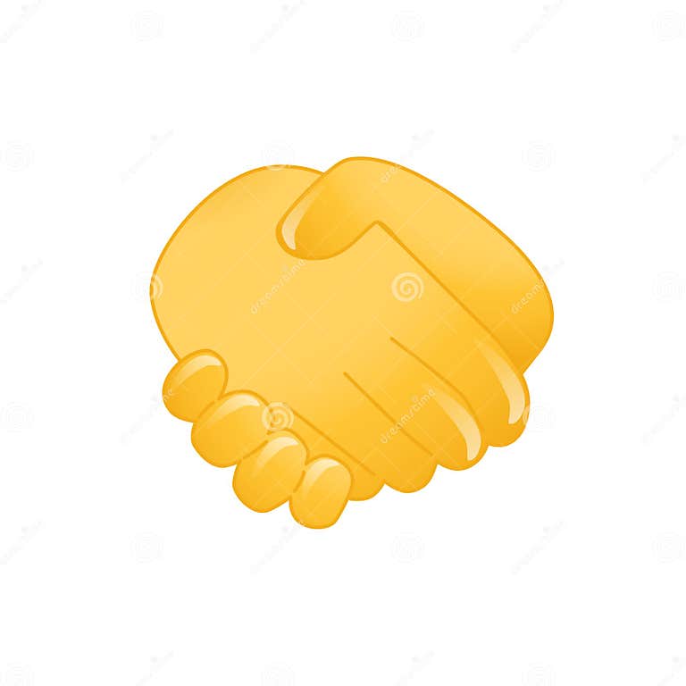 Handshake Emoji Illustration, Hold Hands Vector Icon. Partnership Human ... Handshake Emoji Illustration, Hold Hands Vector Icon. Partnership Human ...