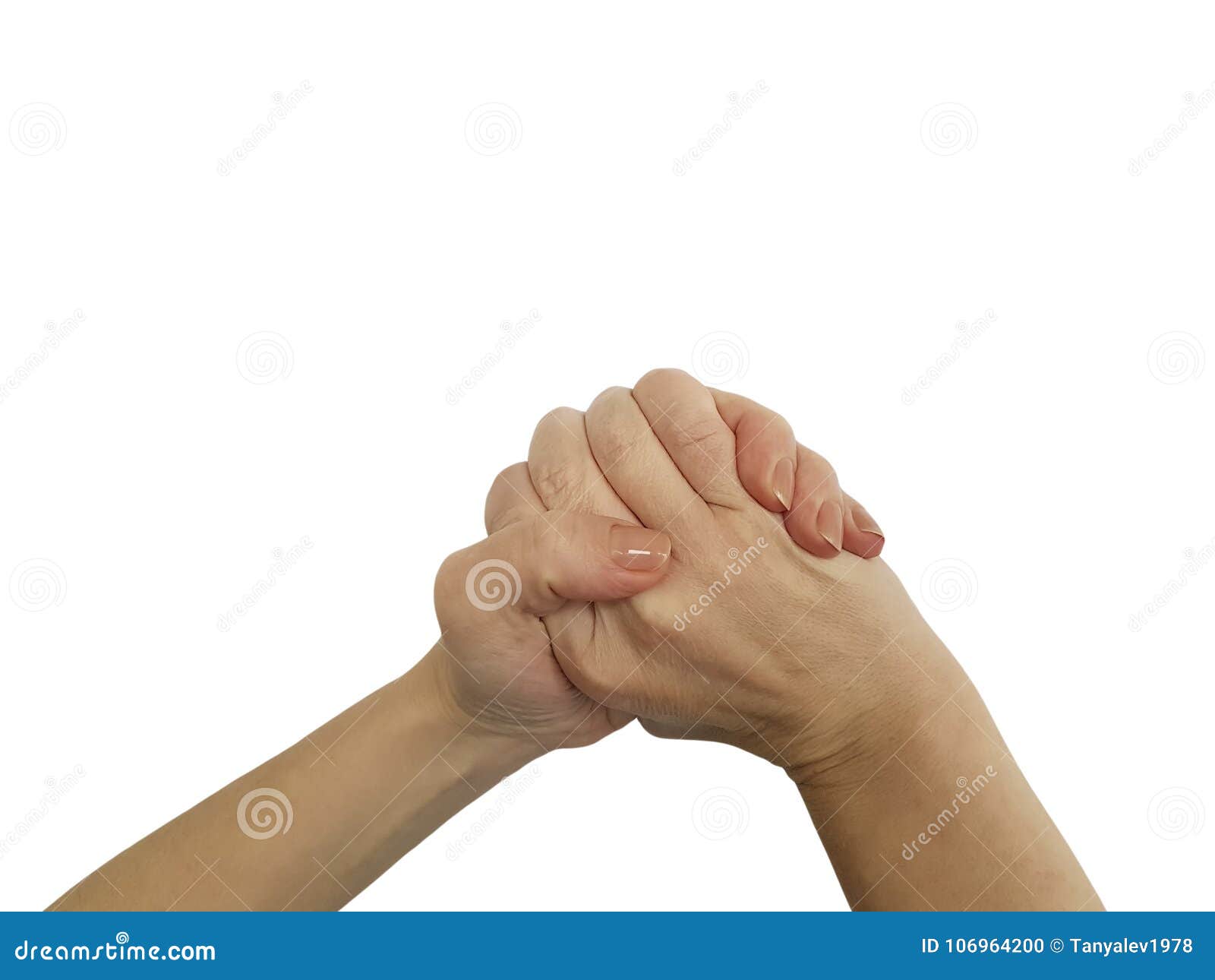 Handshake Female Hand Isolated Symbol Stock Photo - Image of connection ...