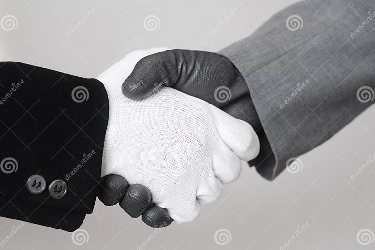 Handshake stock photo. Image of gloves, business, suit - 30115142