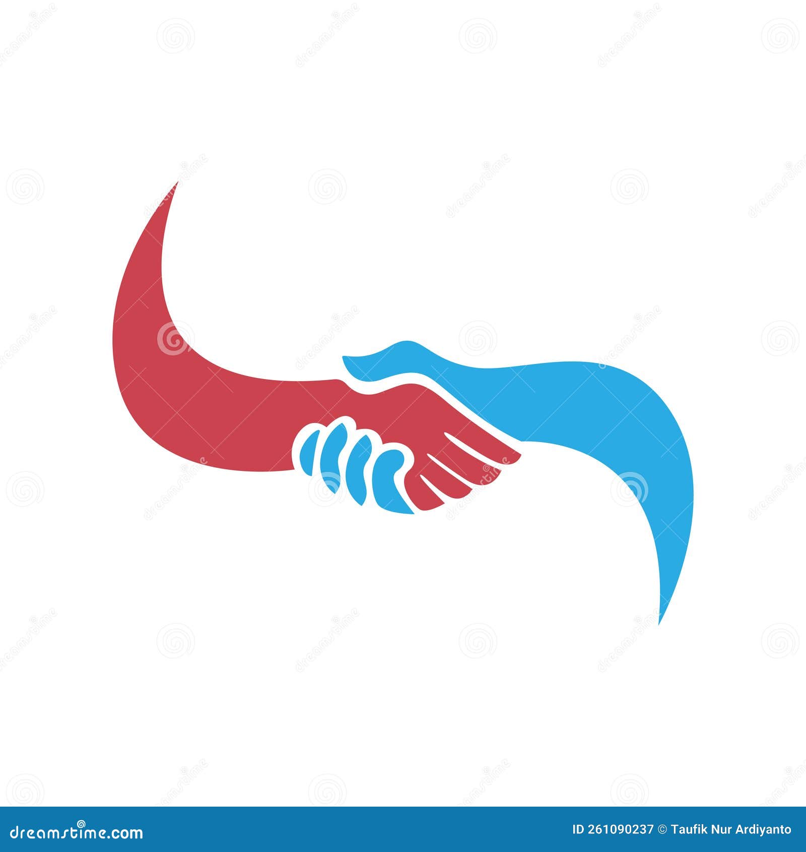 Handshake icon logo design stock illustration. Illustration of success ...