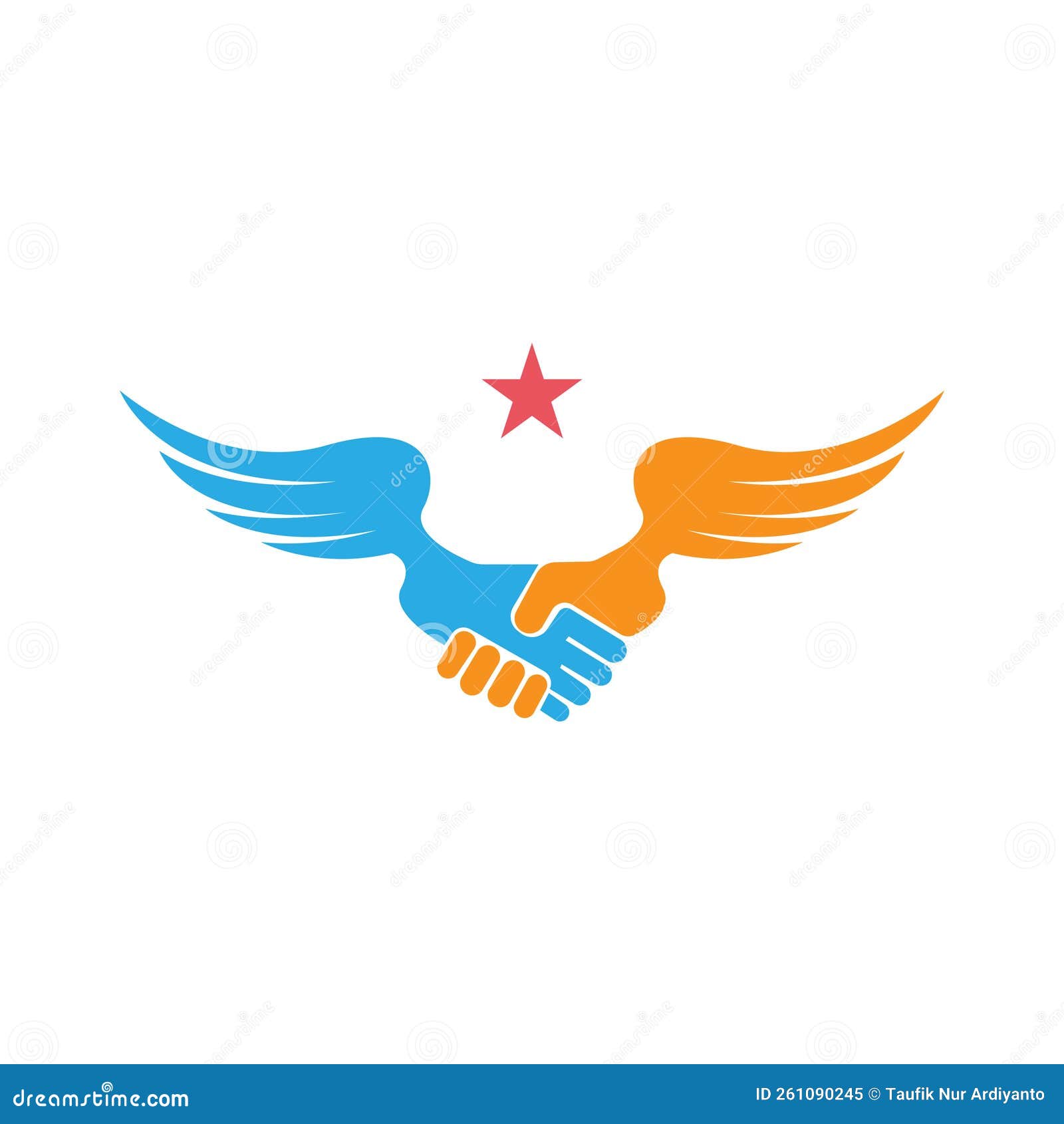 Handshake icon logo design stock illustration. Illustration of ...