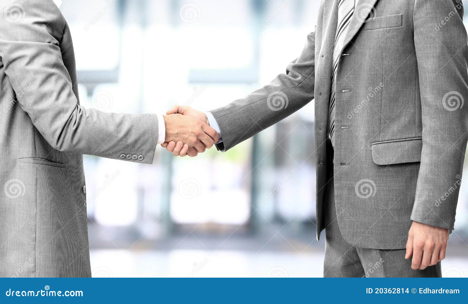Handshake Isolated on Business Stock Photo - Image of meeting, agree ...