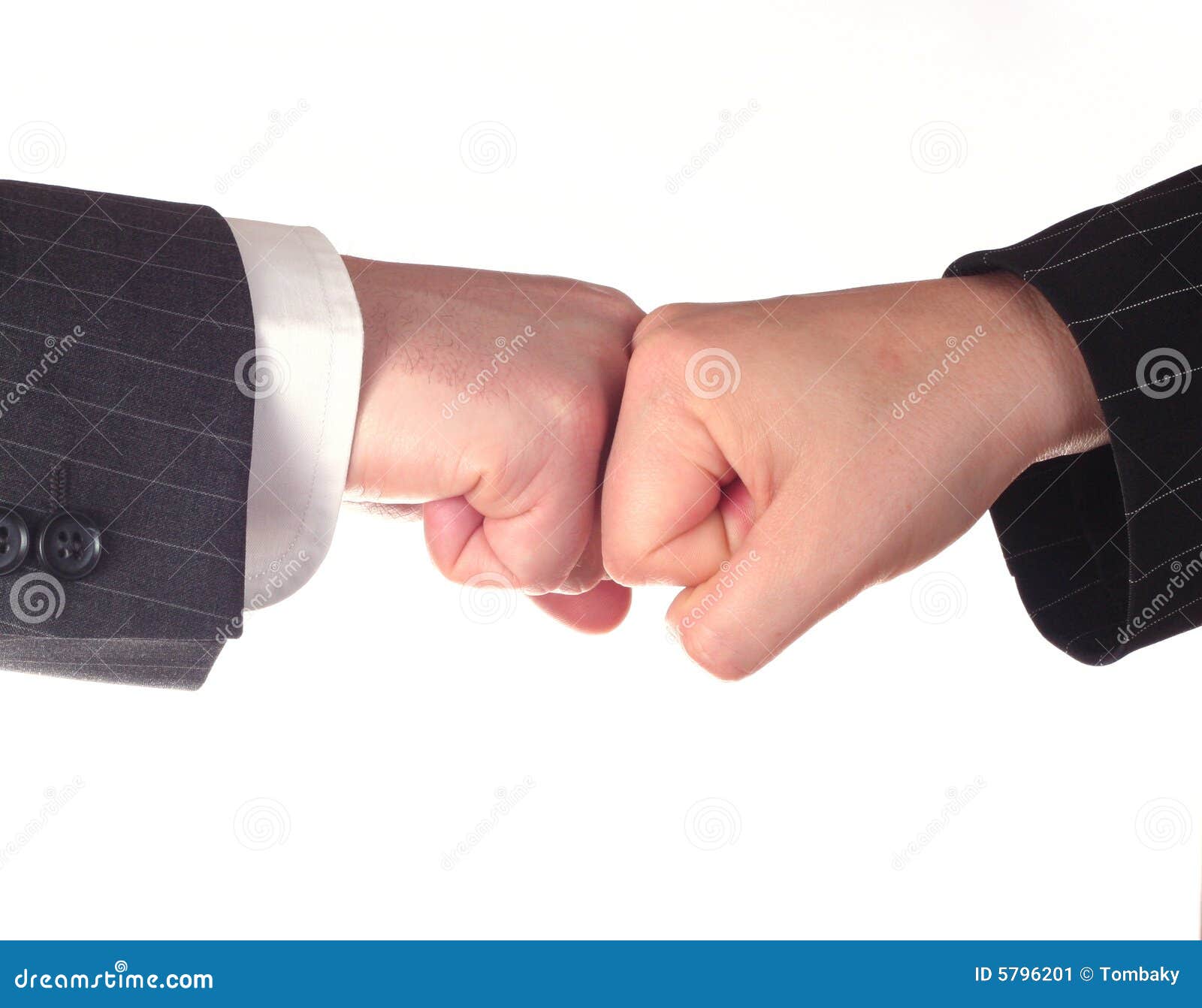 Handshake Isolated On Business Office Background Royalty-Free Stock ...