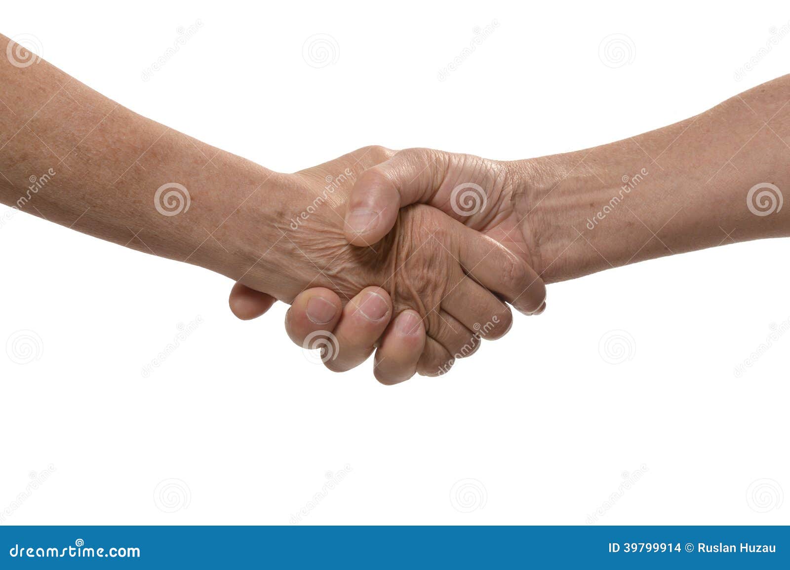 Handshake Isolated on a White Stock Photo - Image of decisions, people ...