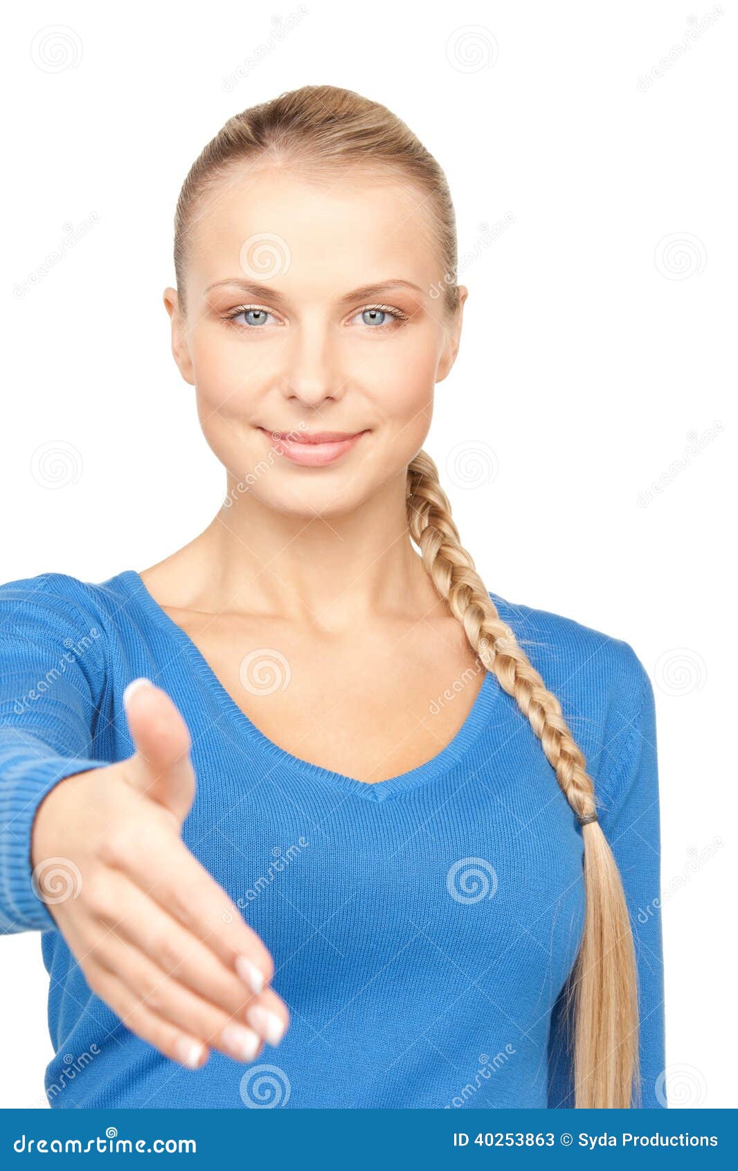 Handshake stock image. Image of agree, lady, agreement - 40253863