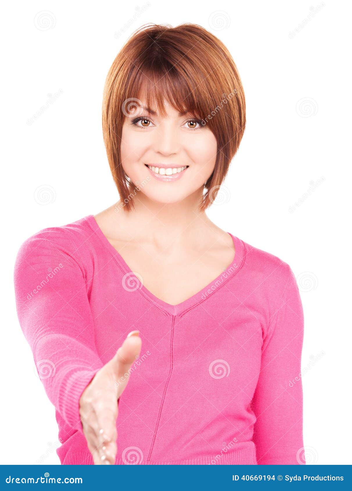 Handshake stock photo. Image of lady, confident, expression - 40669194