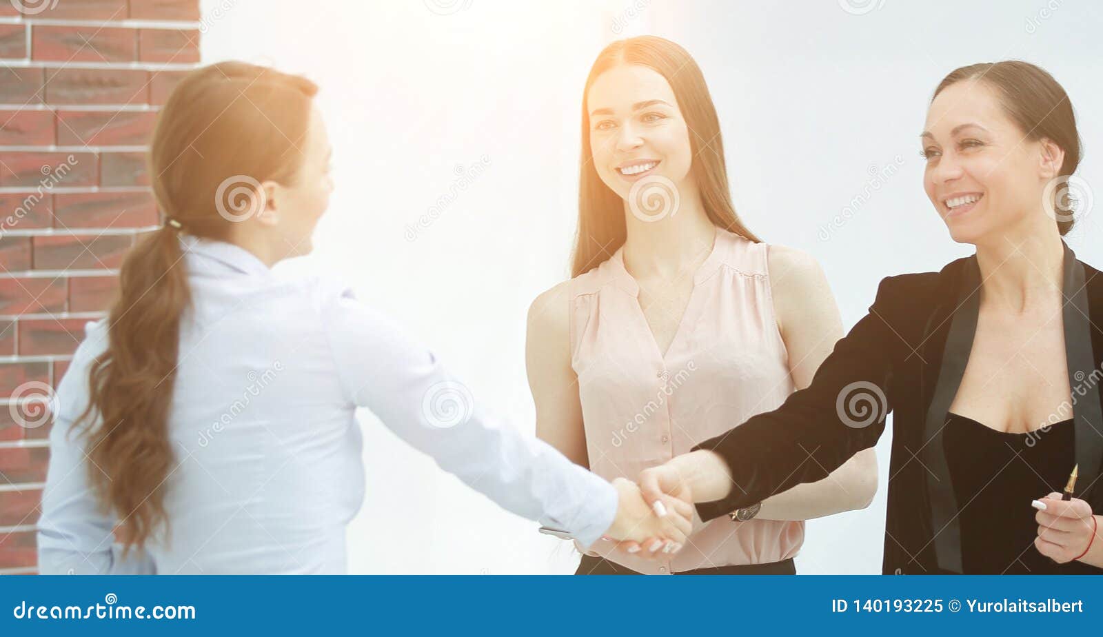 Handshake of Manager and Client in Office Room Stock Image - Image of ...