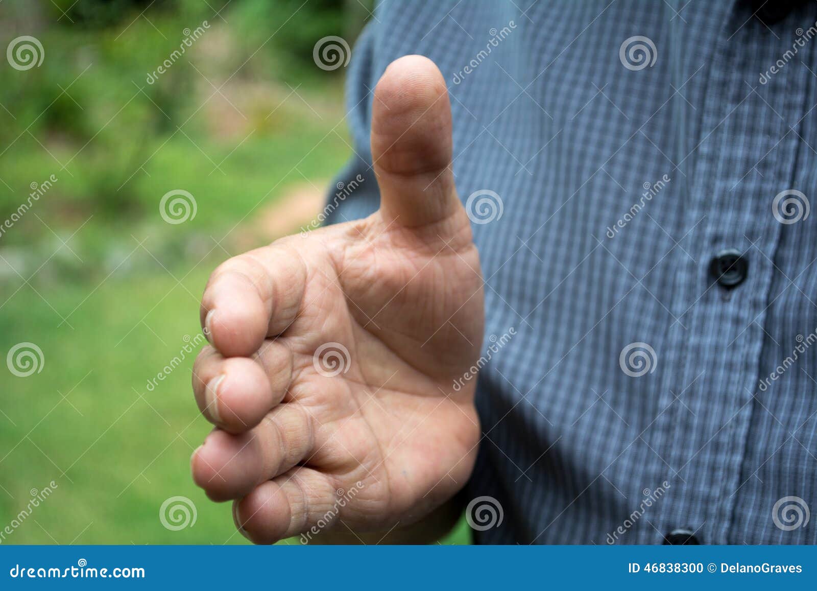Handshake stock photo. Image of trusting, sign, greeting - 46838300