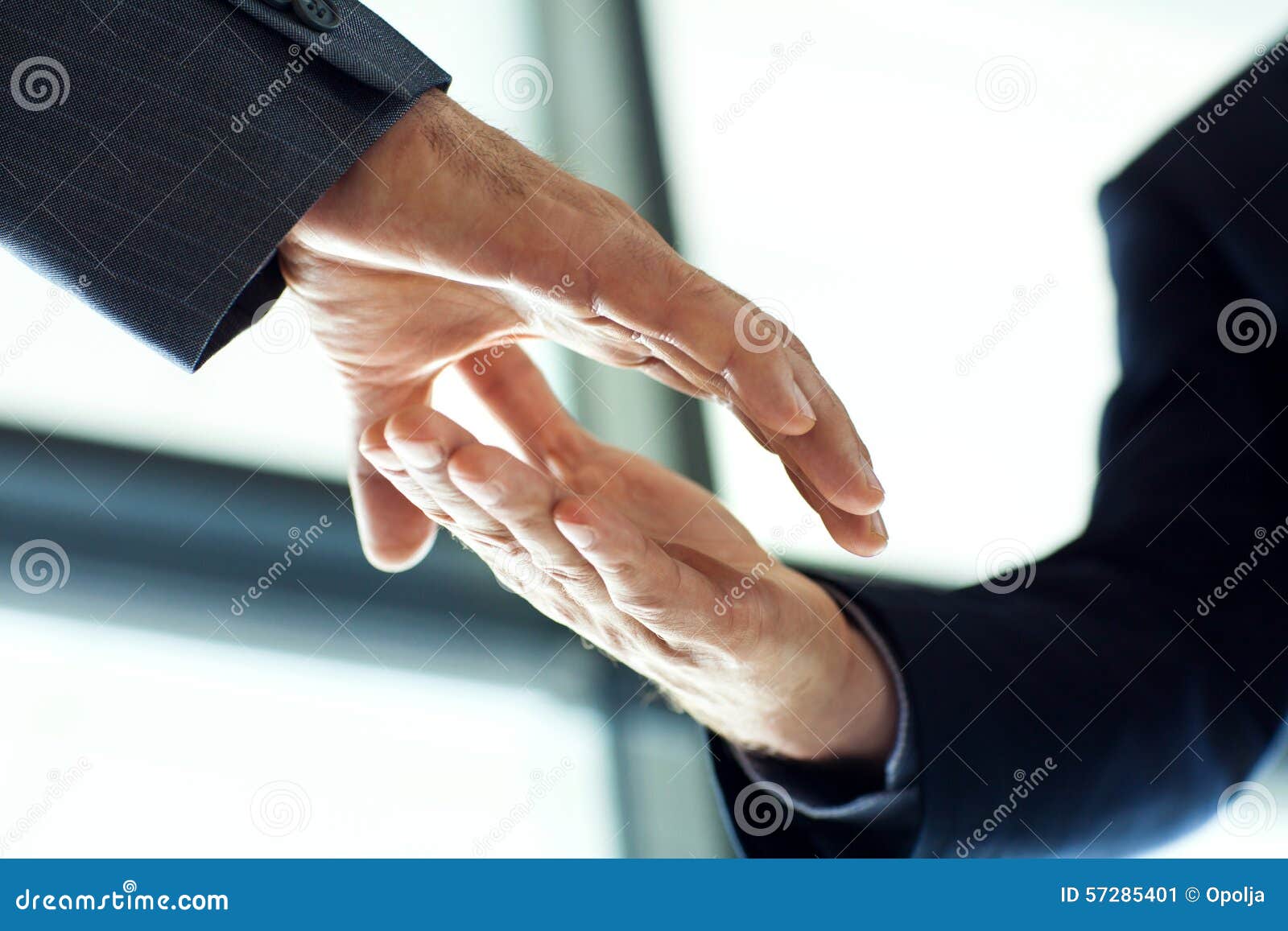Handshake in office stock image. Image of deal, people - 57285401