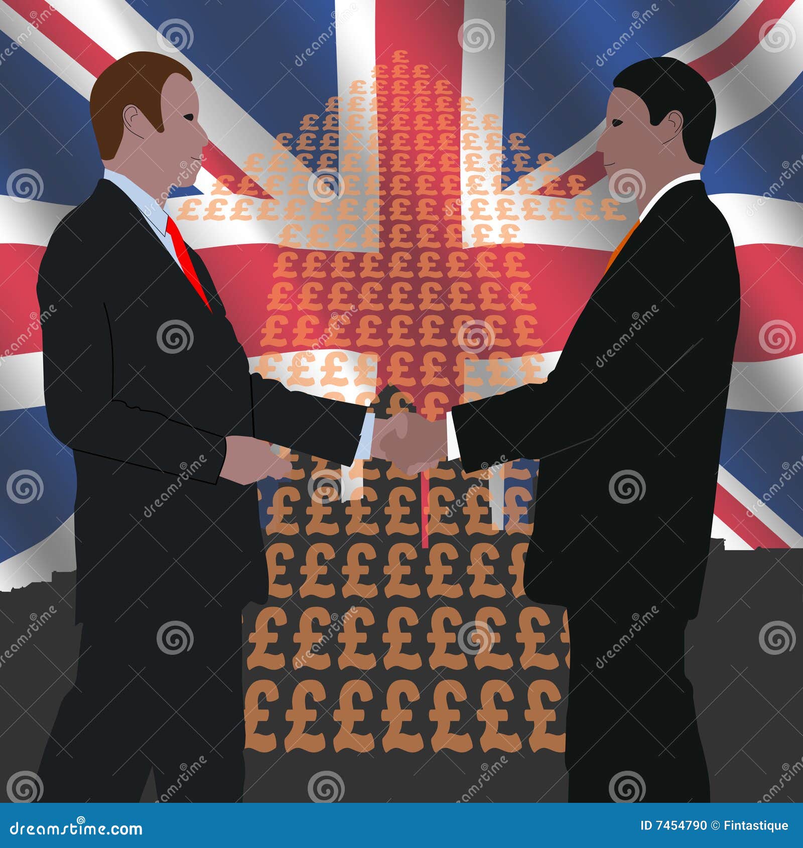 Handshake pound arrow stock illustration. Illustration of hand - 7454790