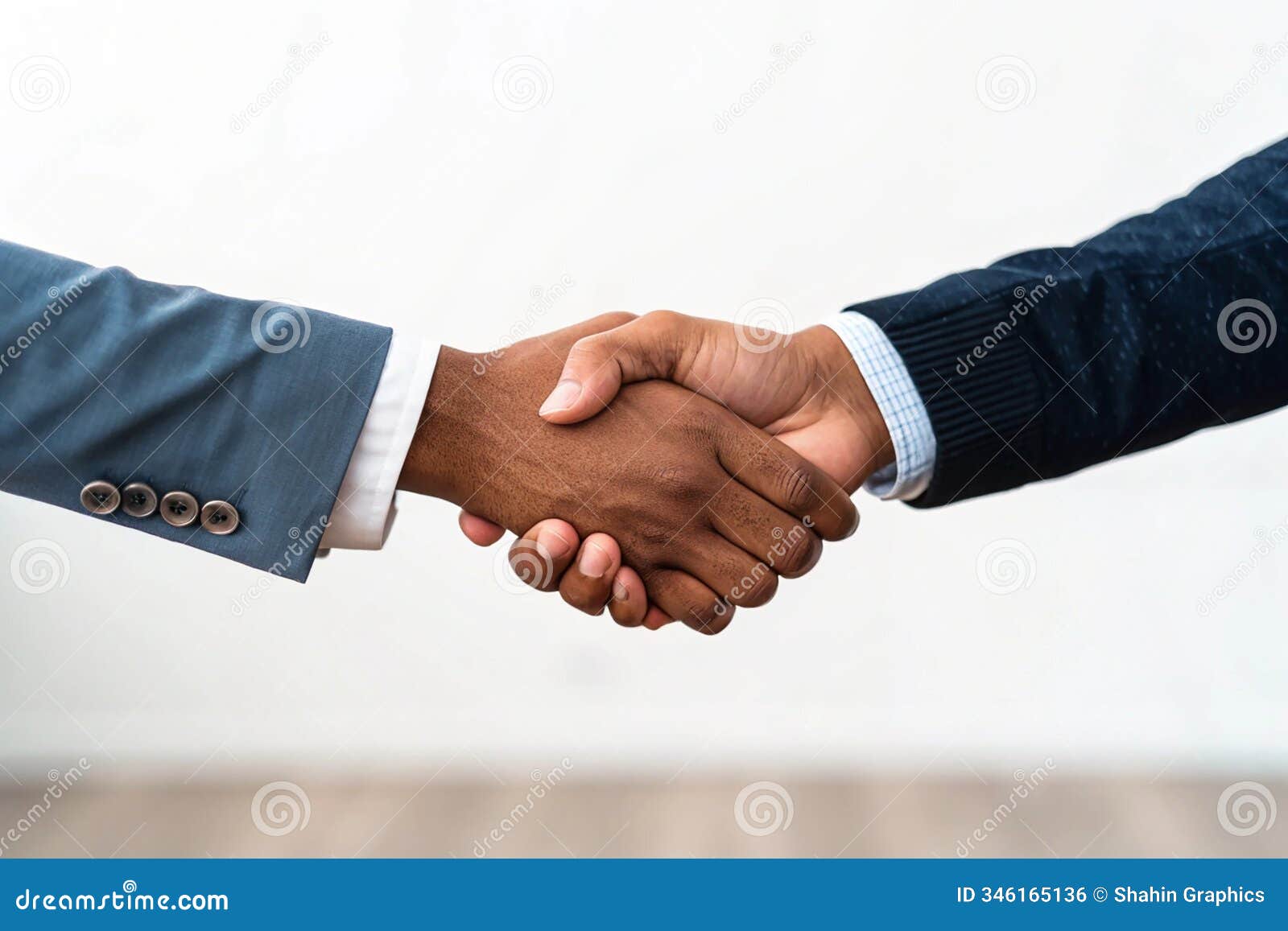 Hand Shake Icon. Agreement and Cooperation Symbol Stock Photo - Image ...