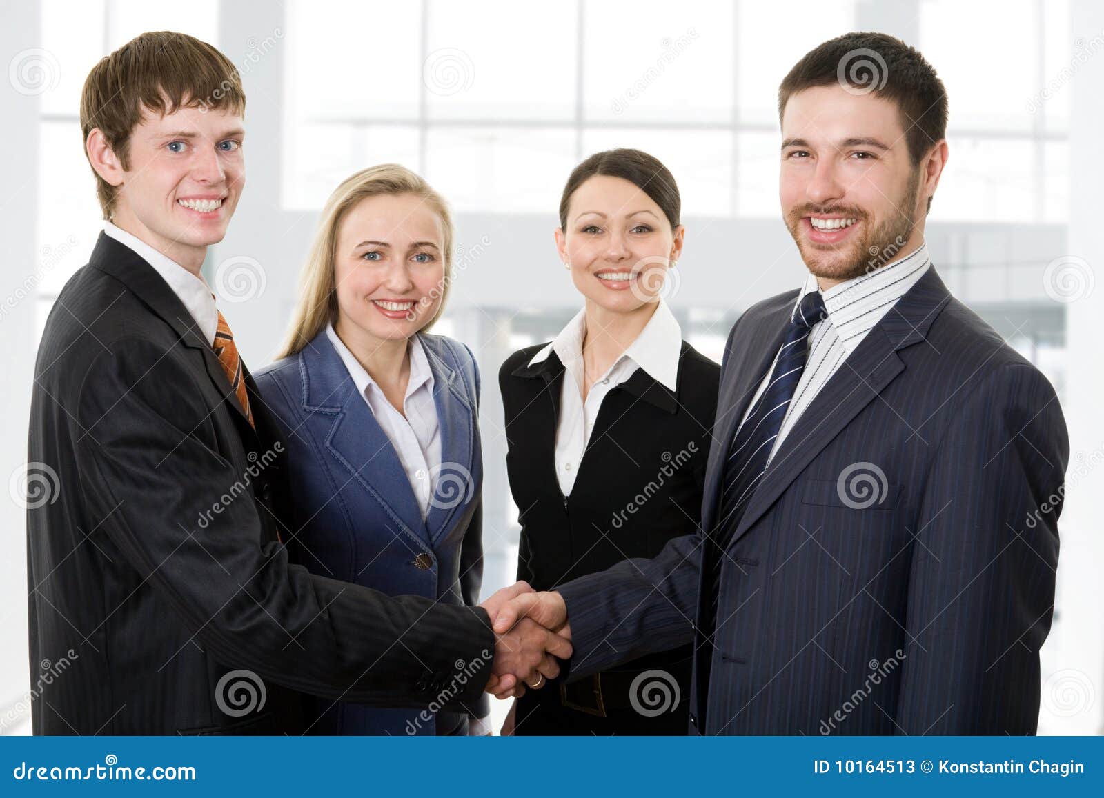 Handshake and teamwork stock image. Image of color, hello - 10164513
