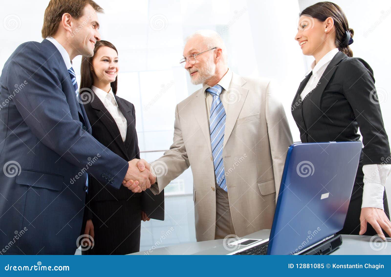 Handshake and teamwork stock image. Image of professional - 12881085