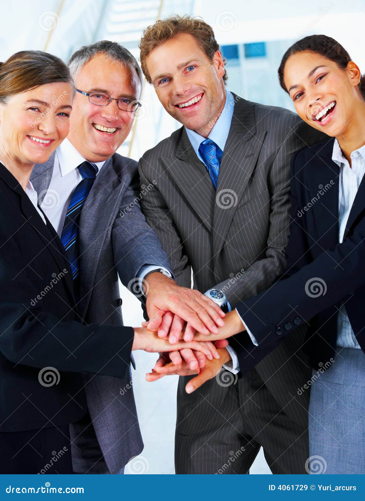 Handshake and teamwork stock image. Image of determination - 4061729