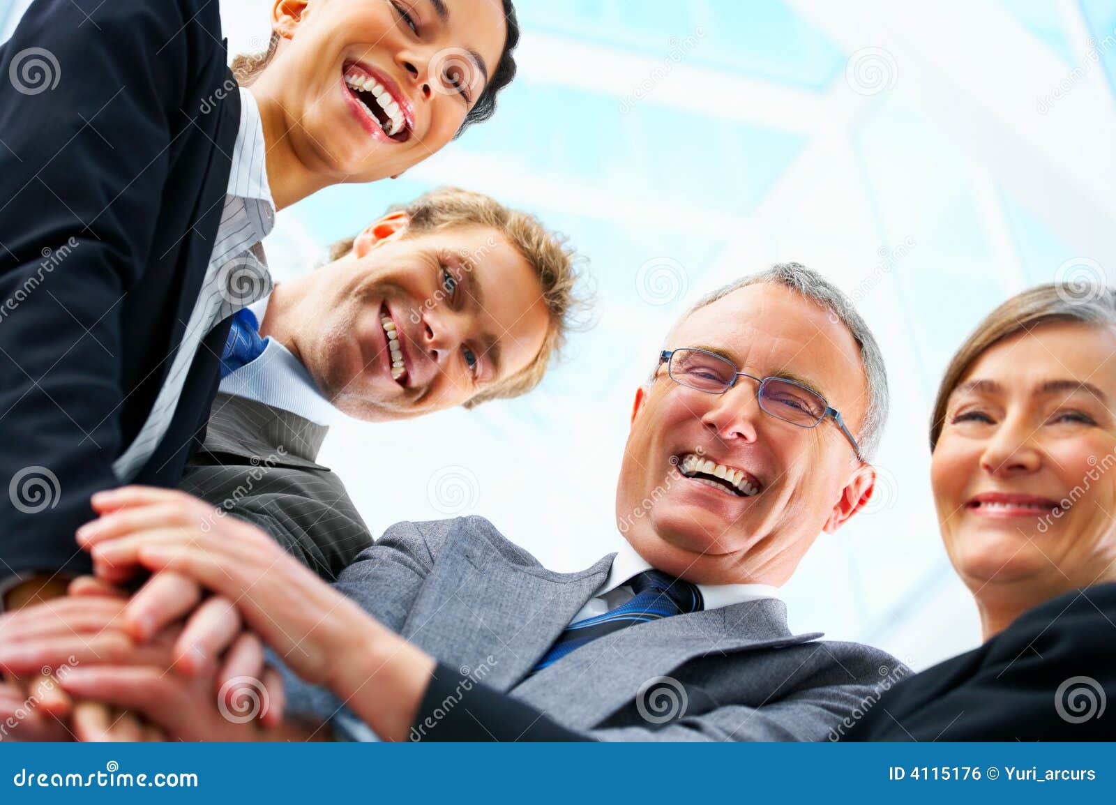 Handshake and teamwork stock photo. Image of conceptual - 4115176