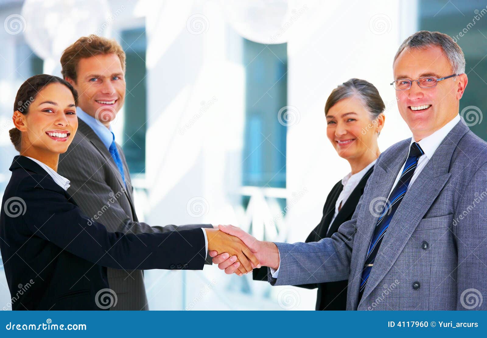 Handshake and teamwork stock photo. Image of communication - 4117960
