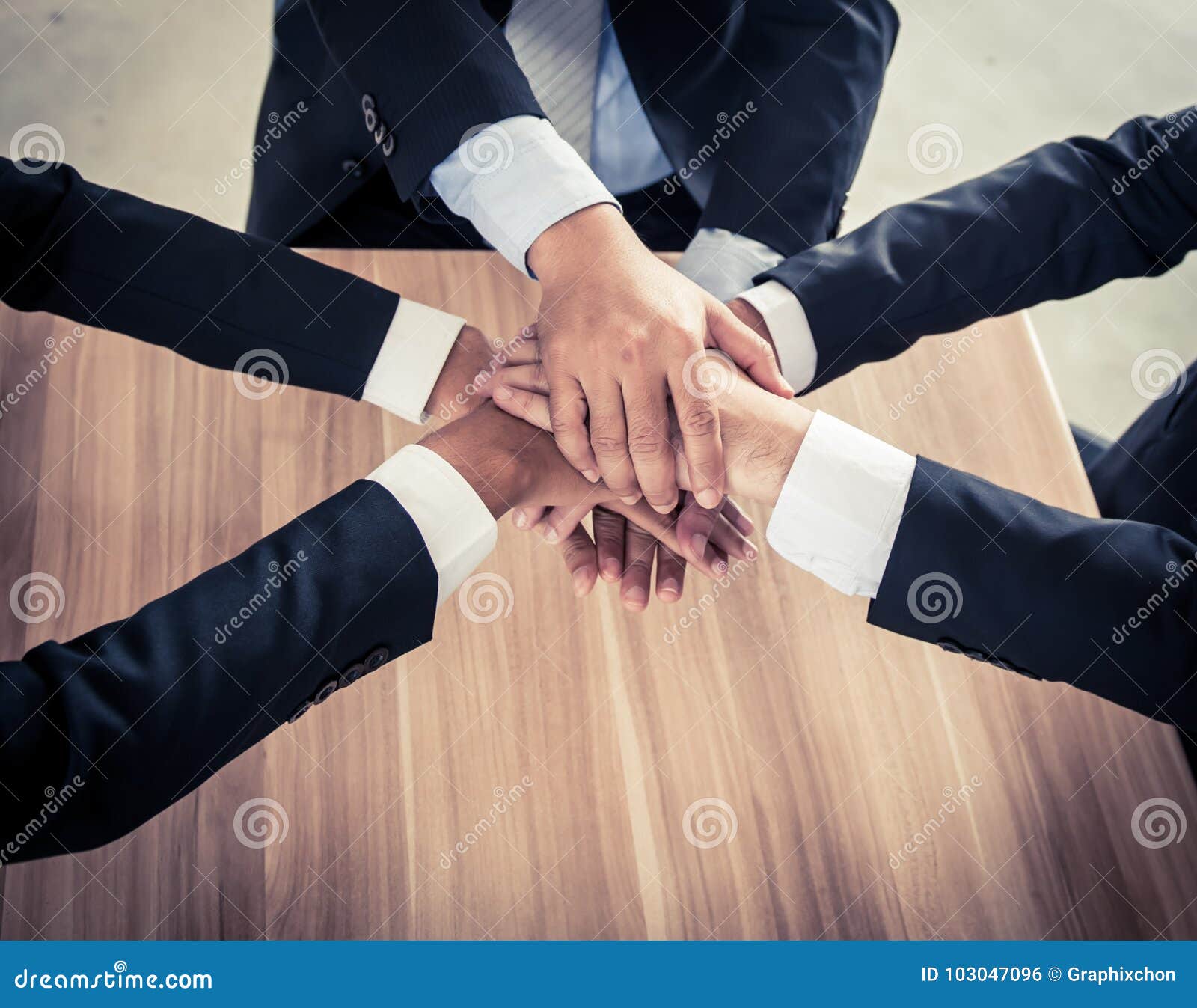 Handshake and teamwork stock photo. Image of office - 103047096